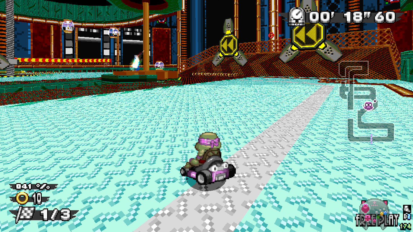 The Teenage Mutant Ninja Turtles in Ring Racers Mod for Dr. Robotnik's ...