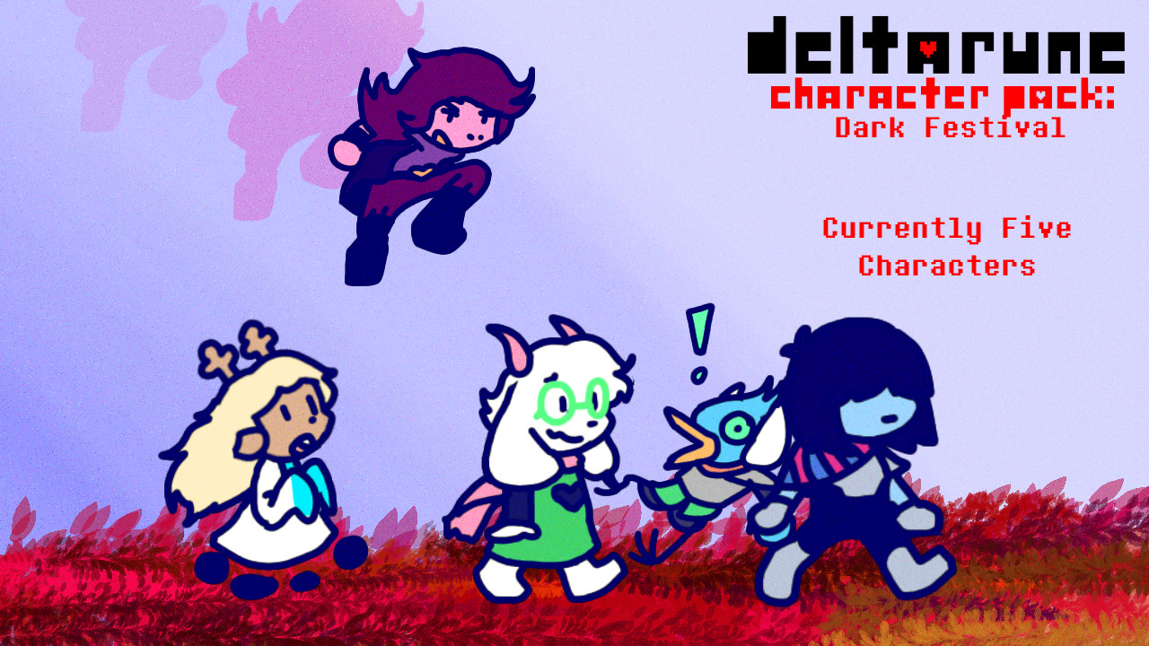 Dark Festival- A Deltarune Character Pack Mod for Party Project ...