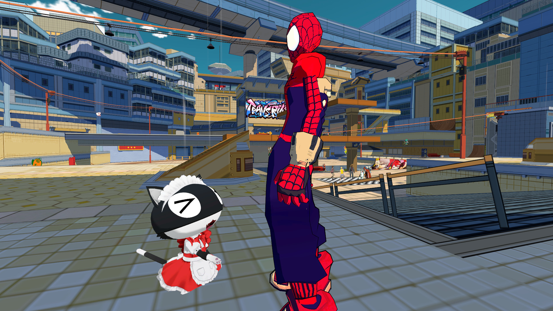 Morgana (Persona 5) Mod for Bomb Rush Cyberfunk | BRC Mods