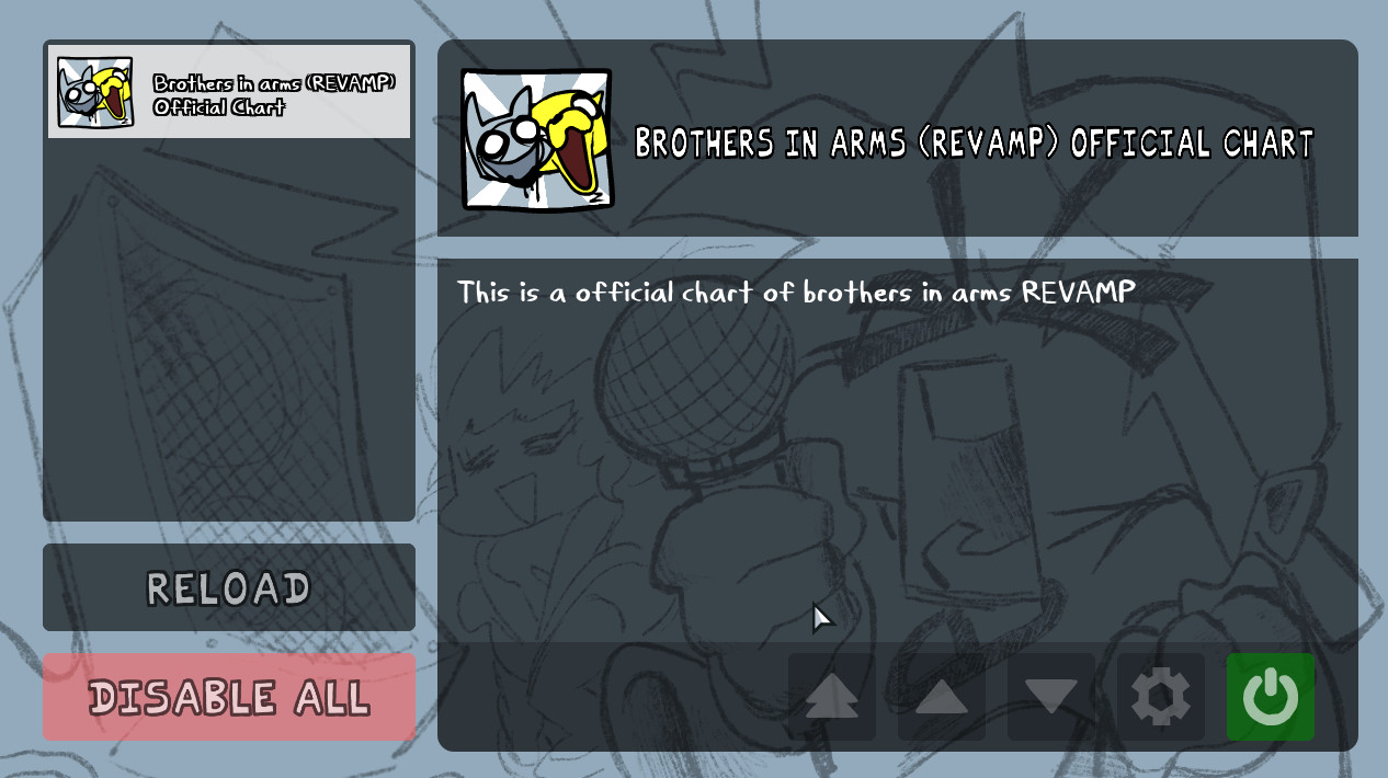 Brothers in arm Revamp (official chart) Mod for Friday Night Funkin ...