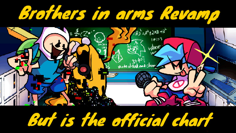 Brothers in arm Revamp (official chart) Mod for Friday Night Funkin ...