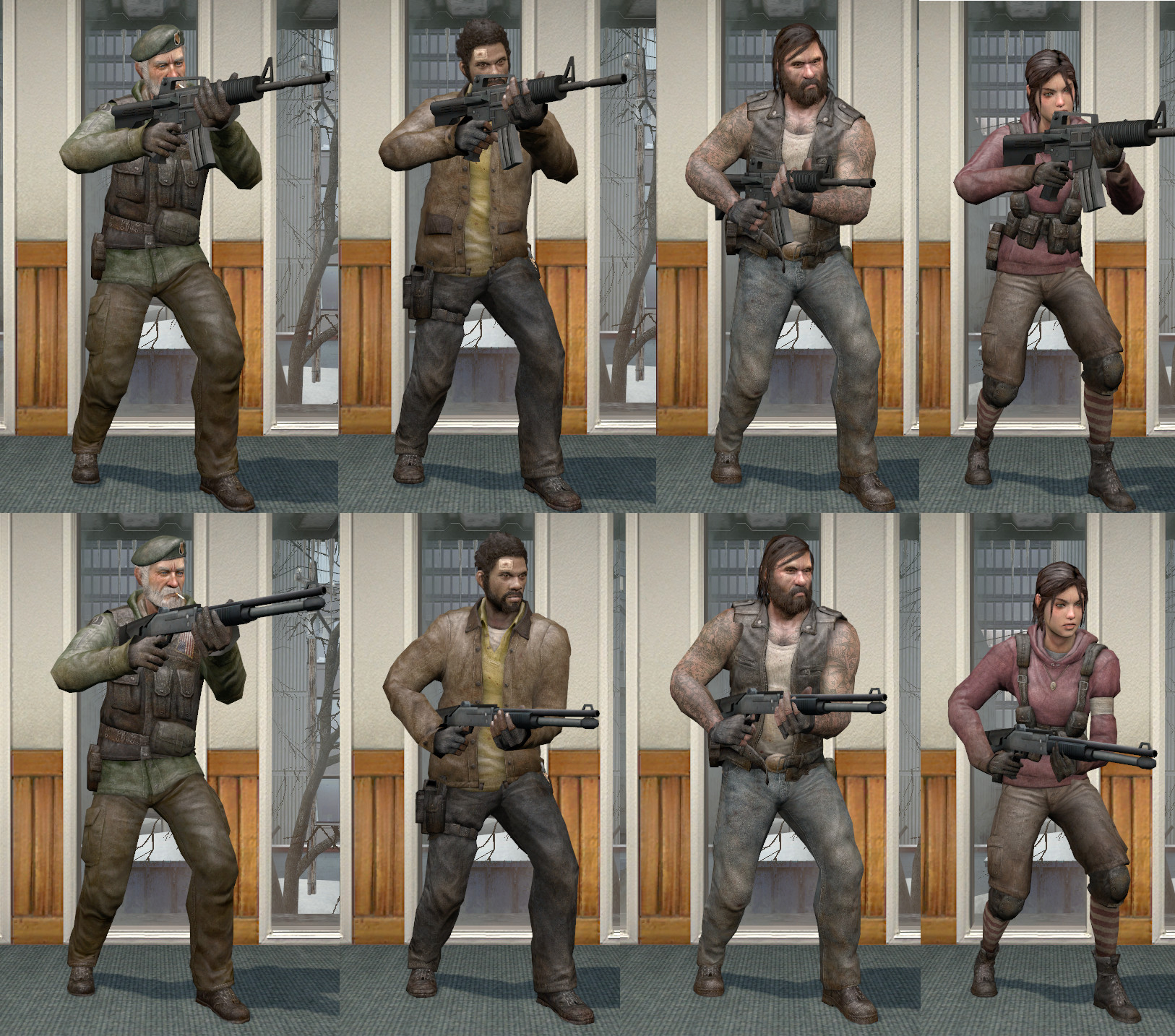 L4D1 Survivors Mod for Counter-Strike: Source | CS:S Mods