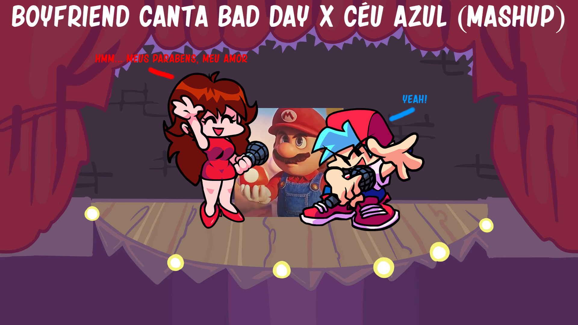 Boyfriend Canta Bad Day X Céu Azul (Mashup) Mod for Friday Night Funkin ...