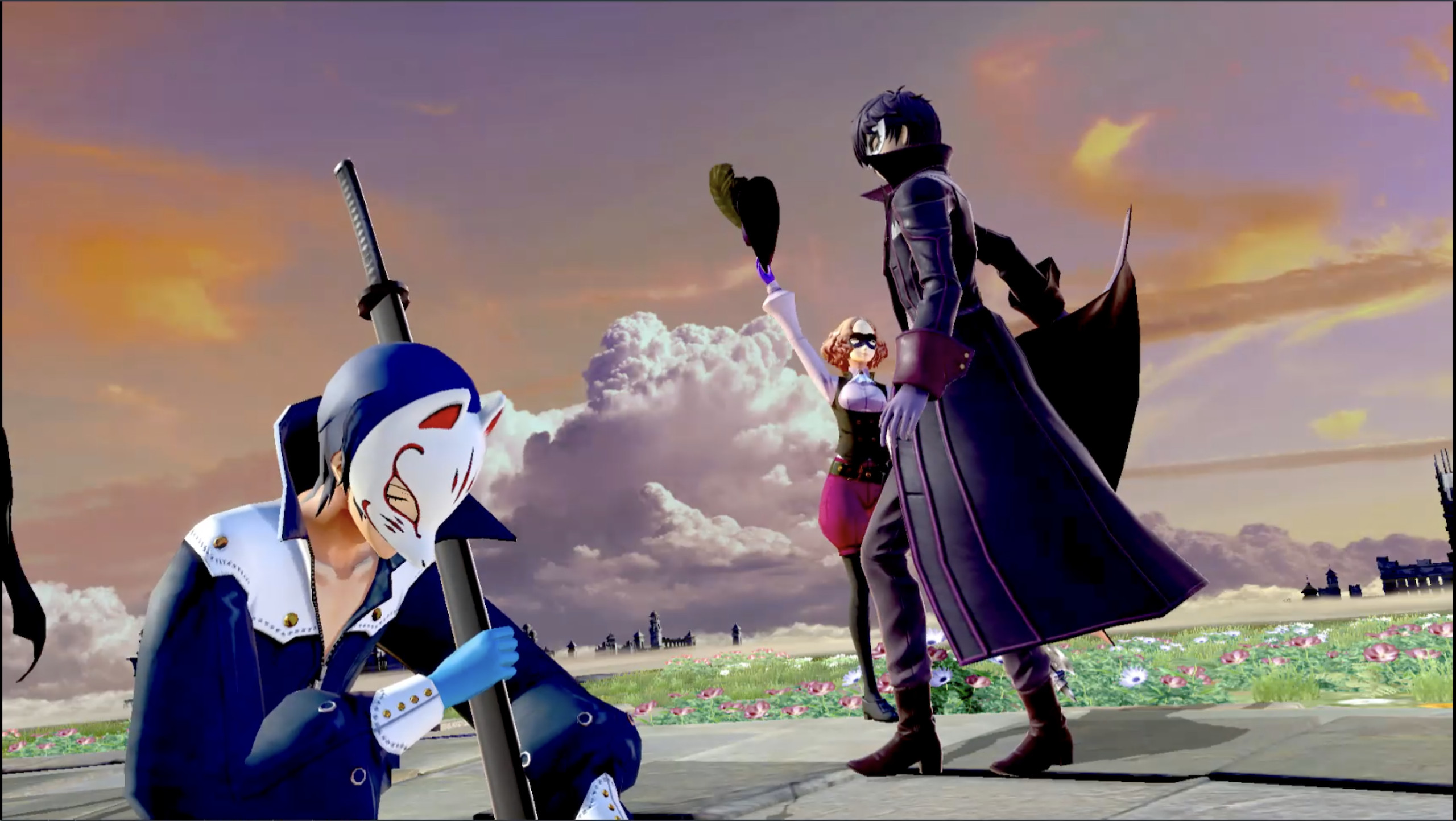 Phantom Thieves on Joker's Victory Animations Mod for Super Smash Bros ...