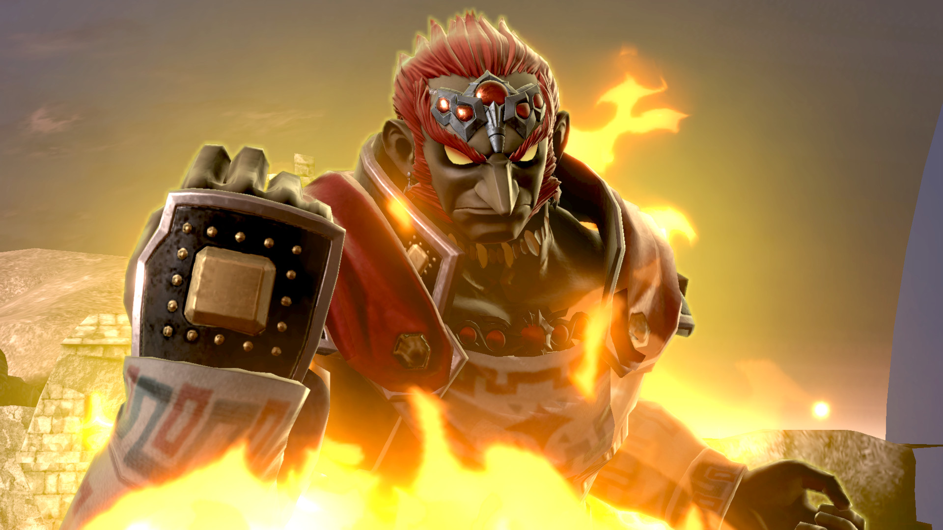 Ganon Transformation Final Smash/Parry Eyes Mod for Super Smash Bros ...