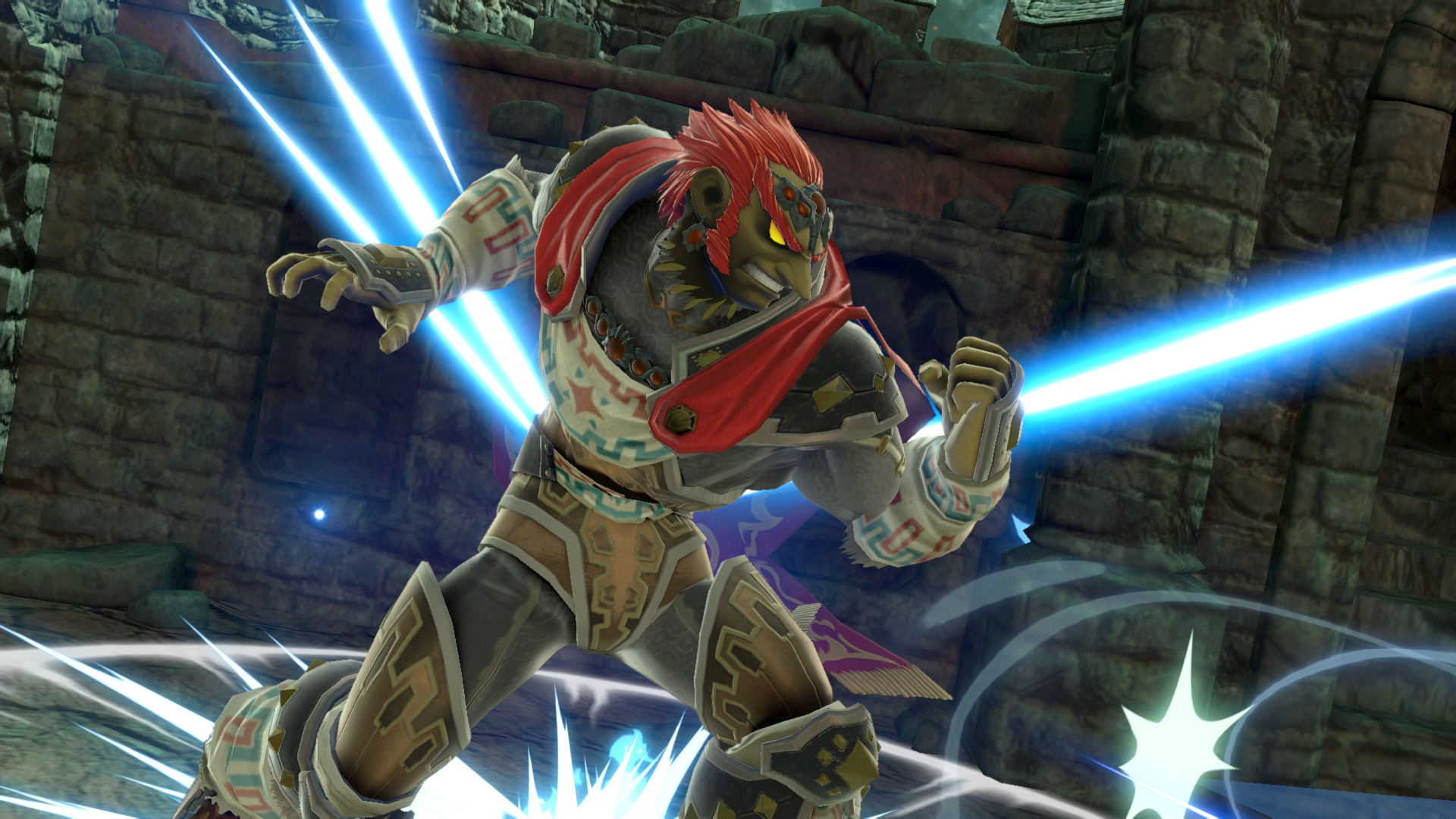 Ganon Transformation Final Smash/Parry Eyes Mod for Super Smash Bros ...