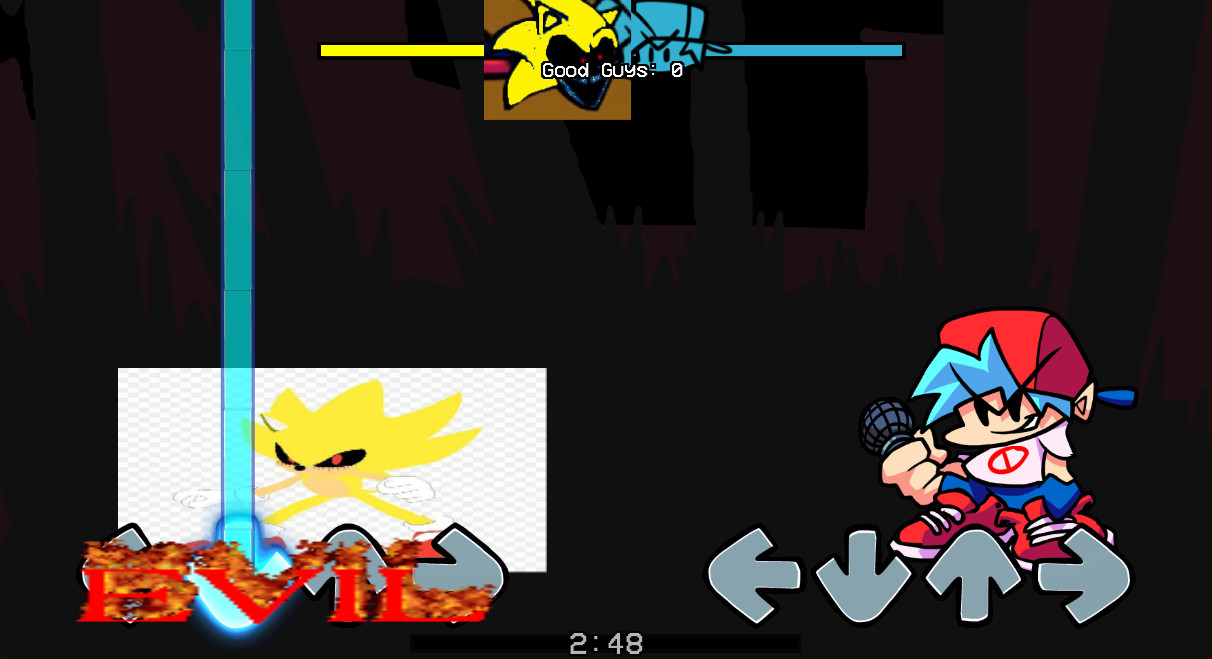 supersonicevil Mod for Friday Night Funkin' | FNF Mods