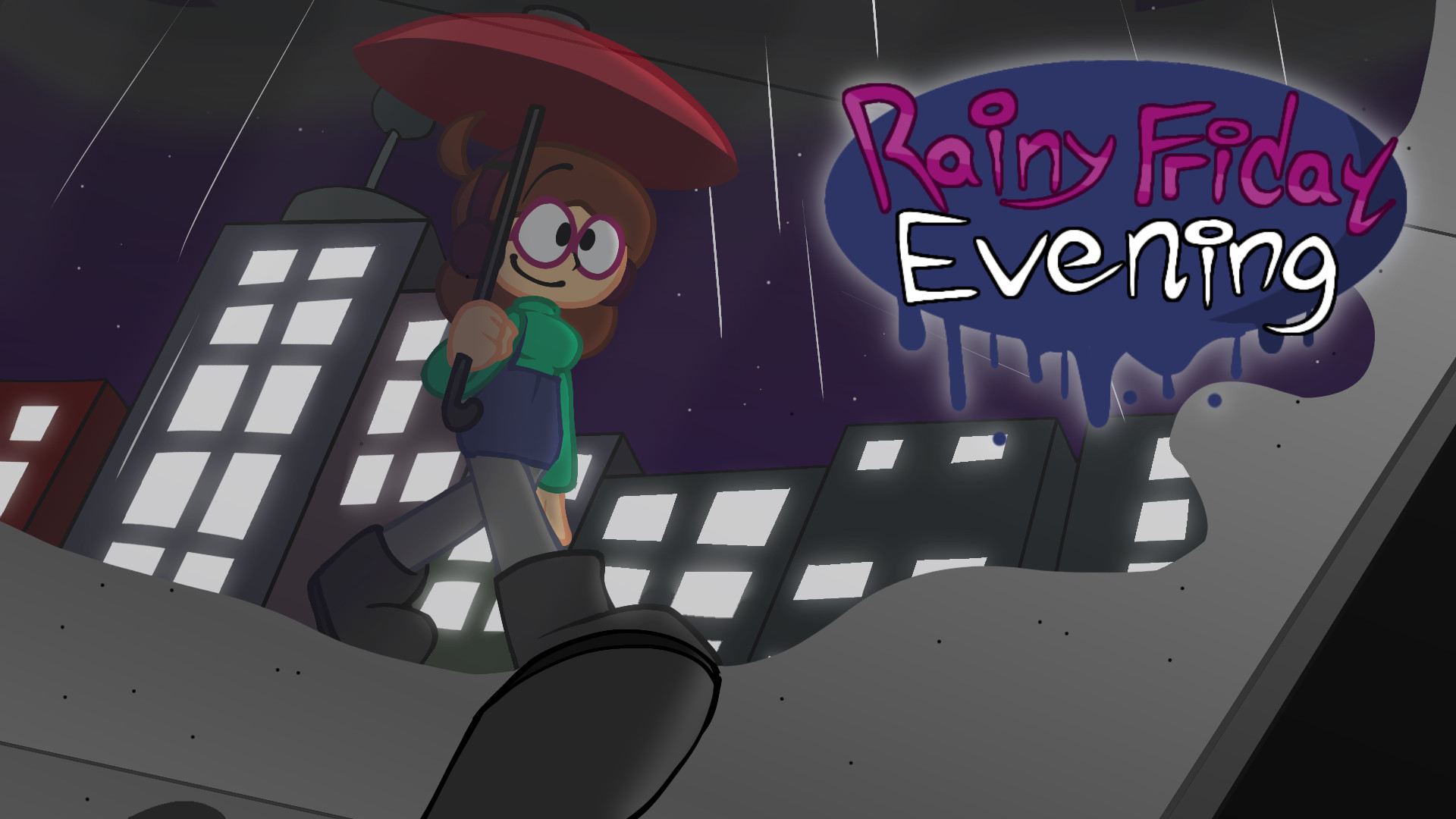 Rainy Friday Evening Mod for Friday Night Funkin' | FNF Mods