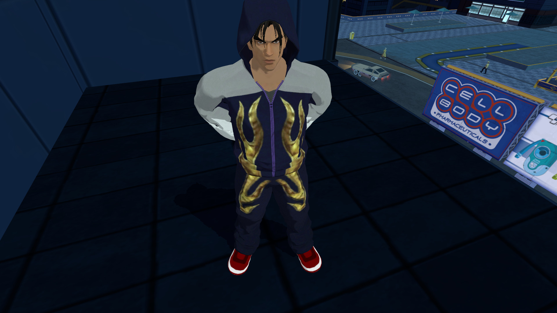 Jin Kazama (Tekken 4) Mod for Bomb Rush Cyberfunk | BRC Mods