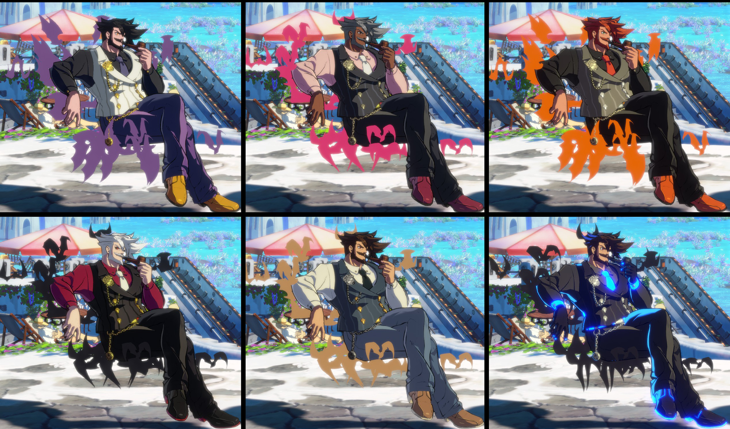 Unique Slayer Bat Colours Mod for GUILTY GEAR -STRIVE- | GGST Mods