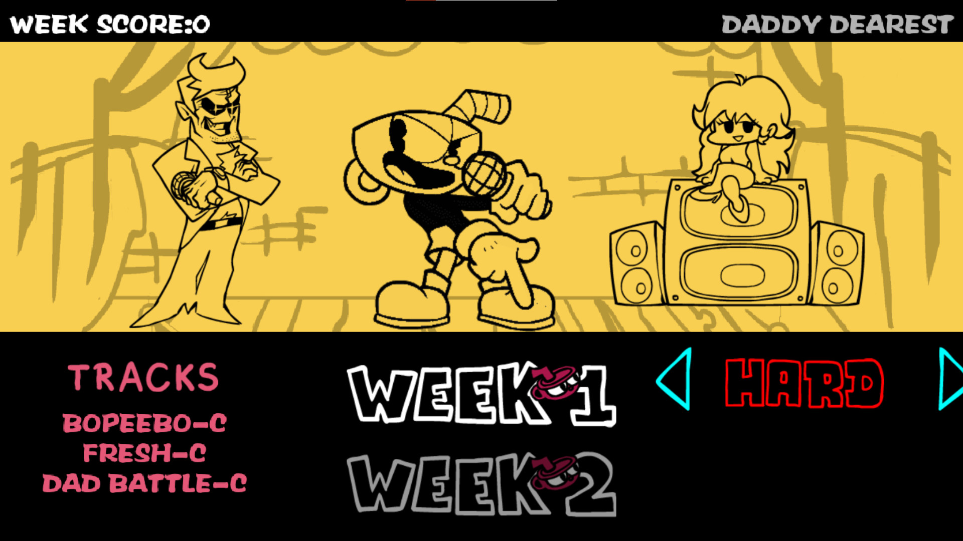 Playable Cuphead V3 Mod for Friday Night Funkin' | FNF Mods