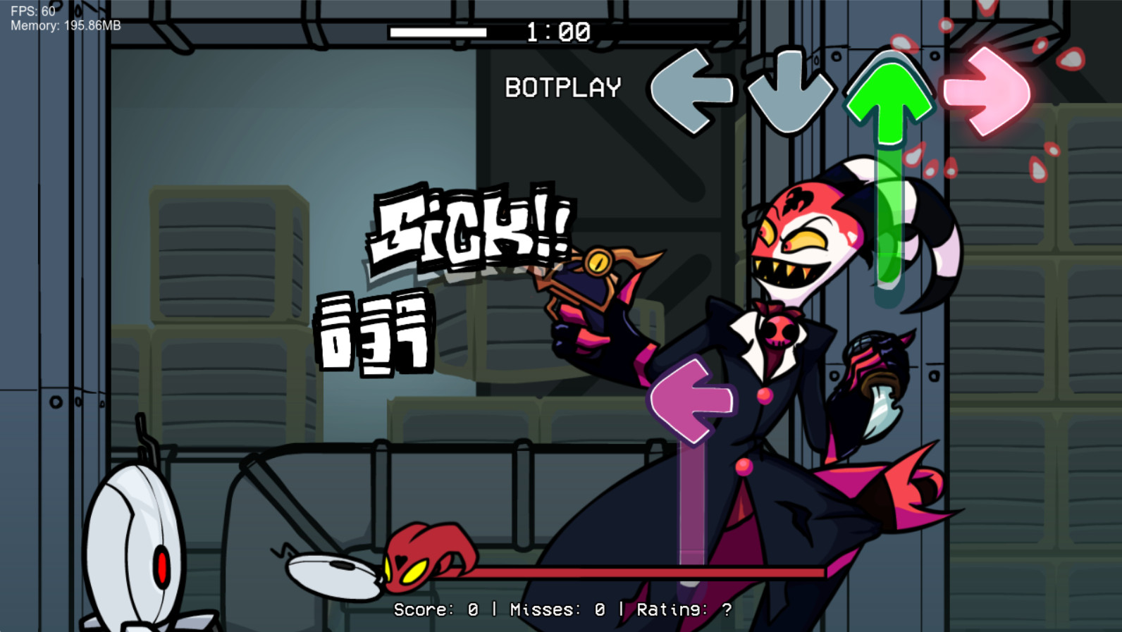 Playable Blitzo Mod for Friday Night Funkin' | FNF Mods