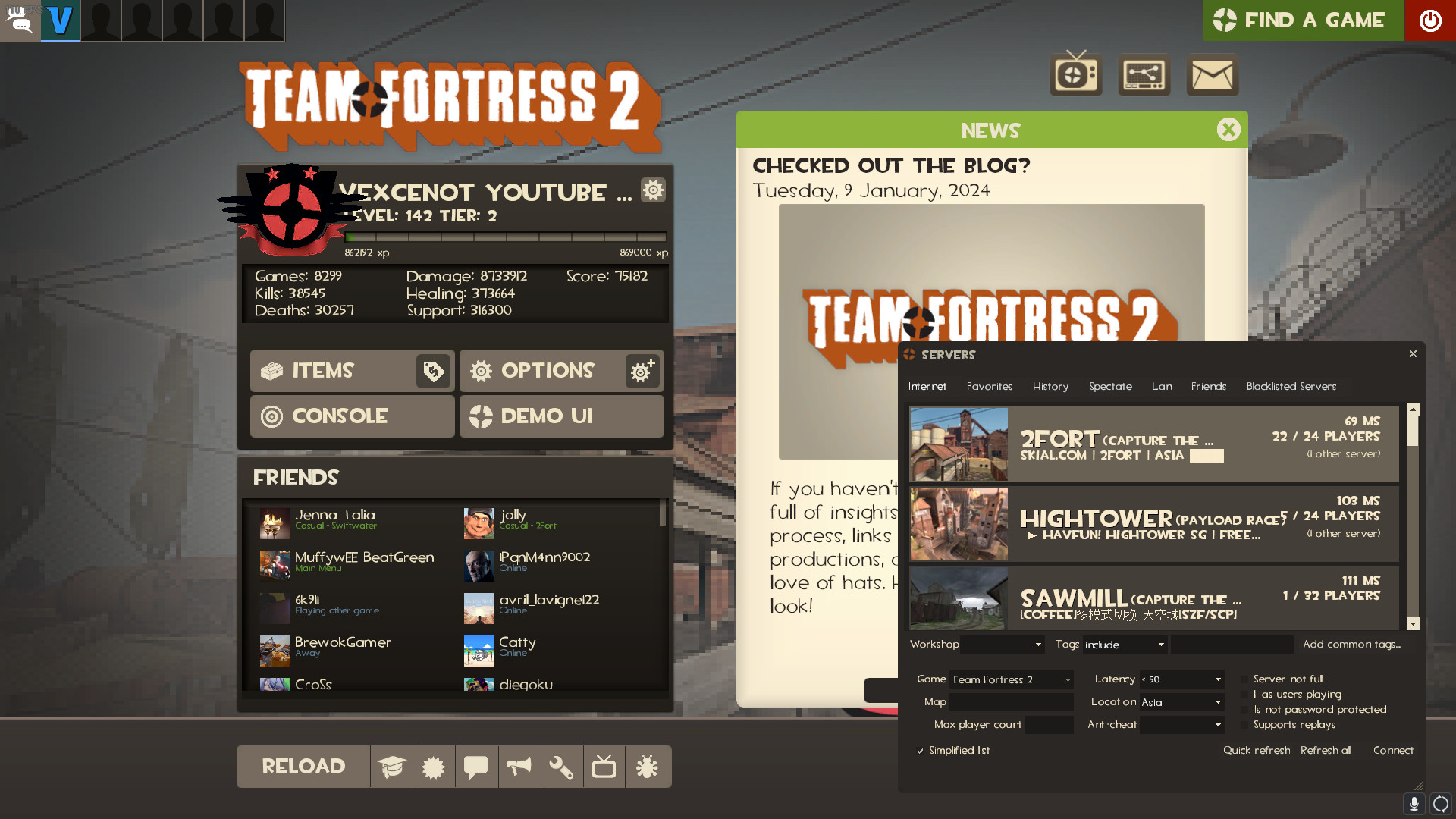 Middle Mann Hud - TF2 Centered Vanilla UI Mod for Team Fortress 2 | TF2 ...