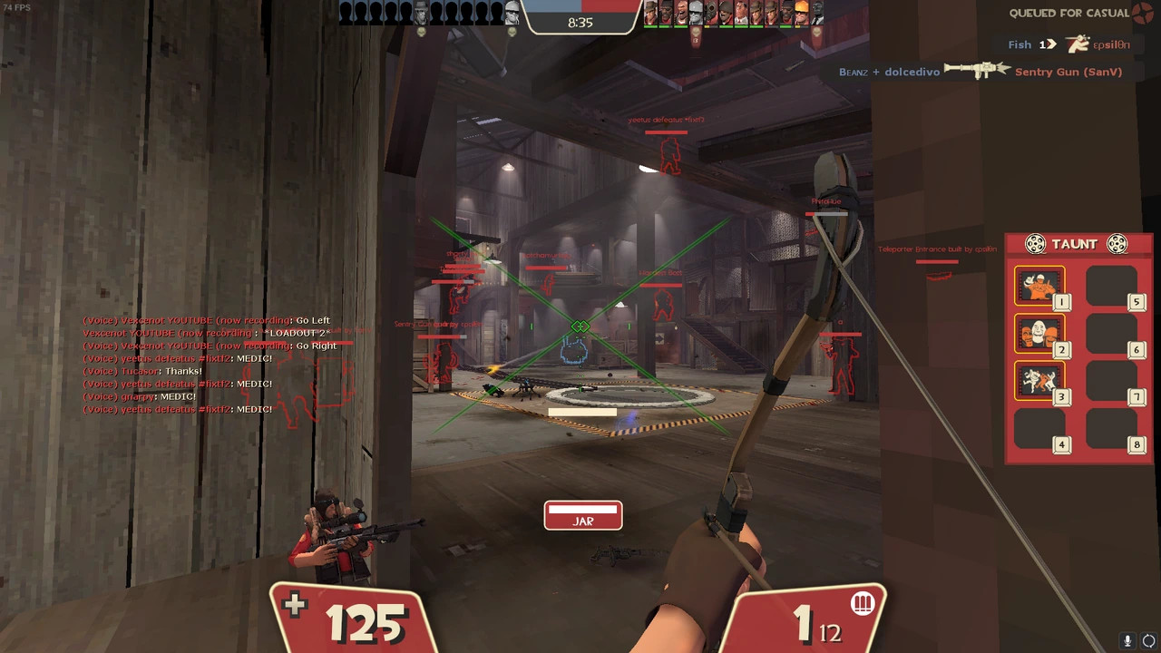 Middle Mann Hud - TF2 Centered Vanilla UI Mod for Team Fortress 2 | TF2 ...