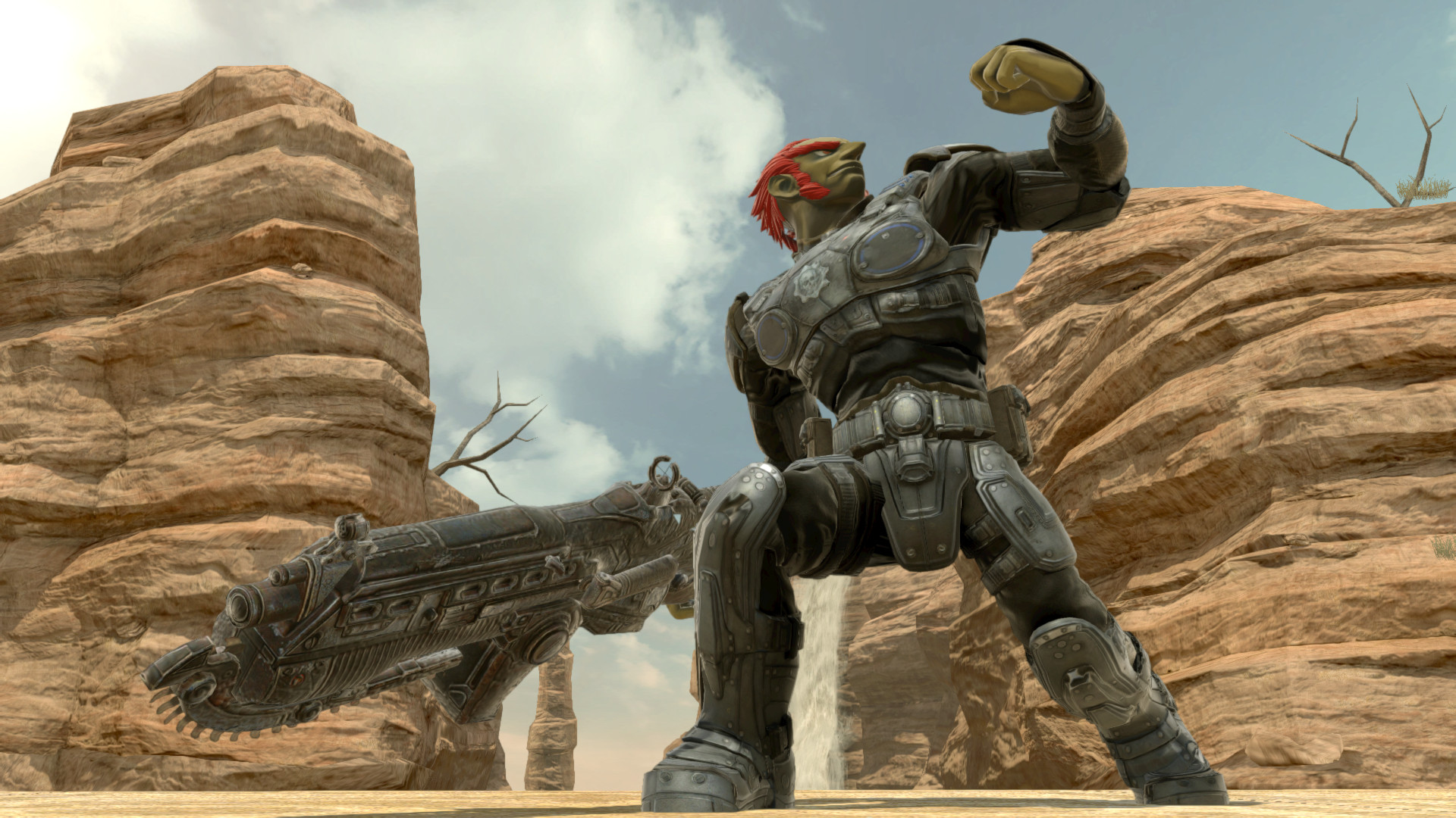 Gears of War Ganondorf Mod for Super Smash Bros. Ultimate | SSBU Mods