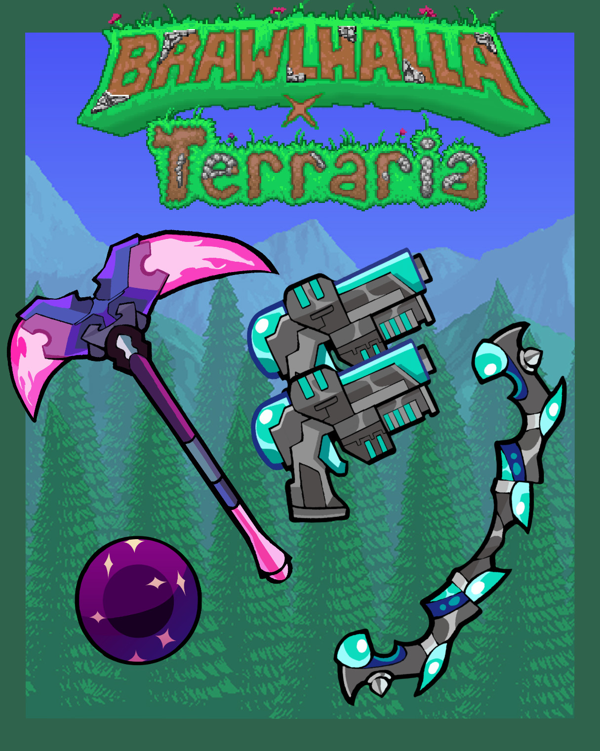 Terraria Modpack Mod for Brawlhalla | BHalla Mods