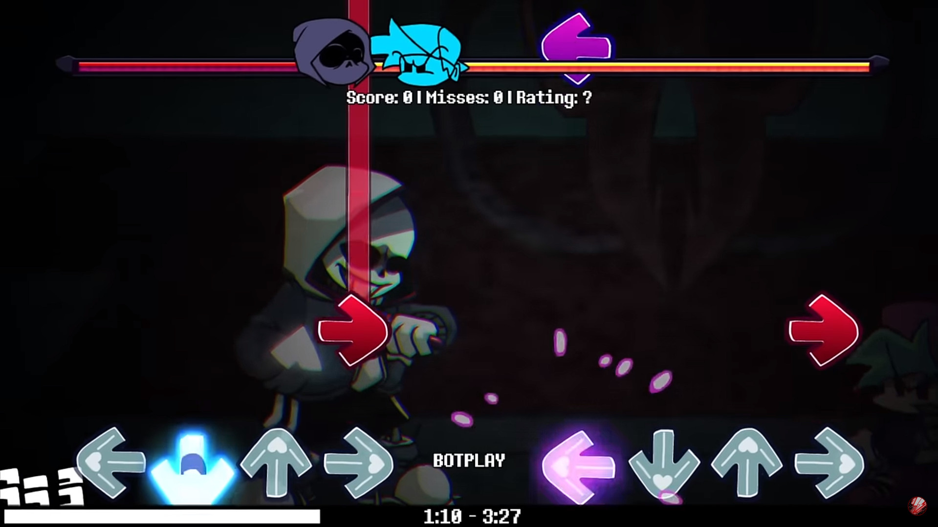 FNF': Skeleton Bros - Re-Dustin' Mod for Friday Night Funkin' | FNF Mods