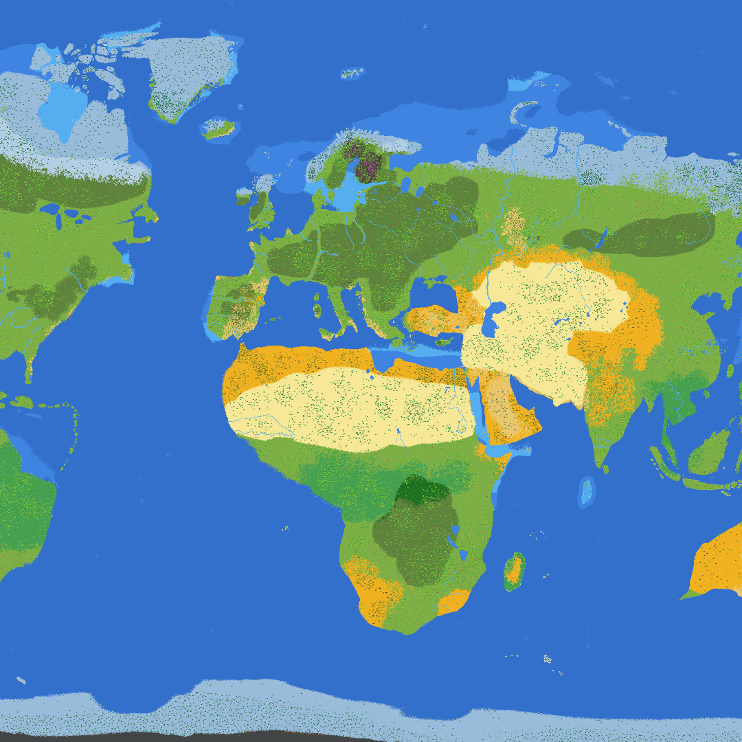 Earth map 60x32 Mod for WorldBox | WorldBox Mods