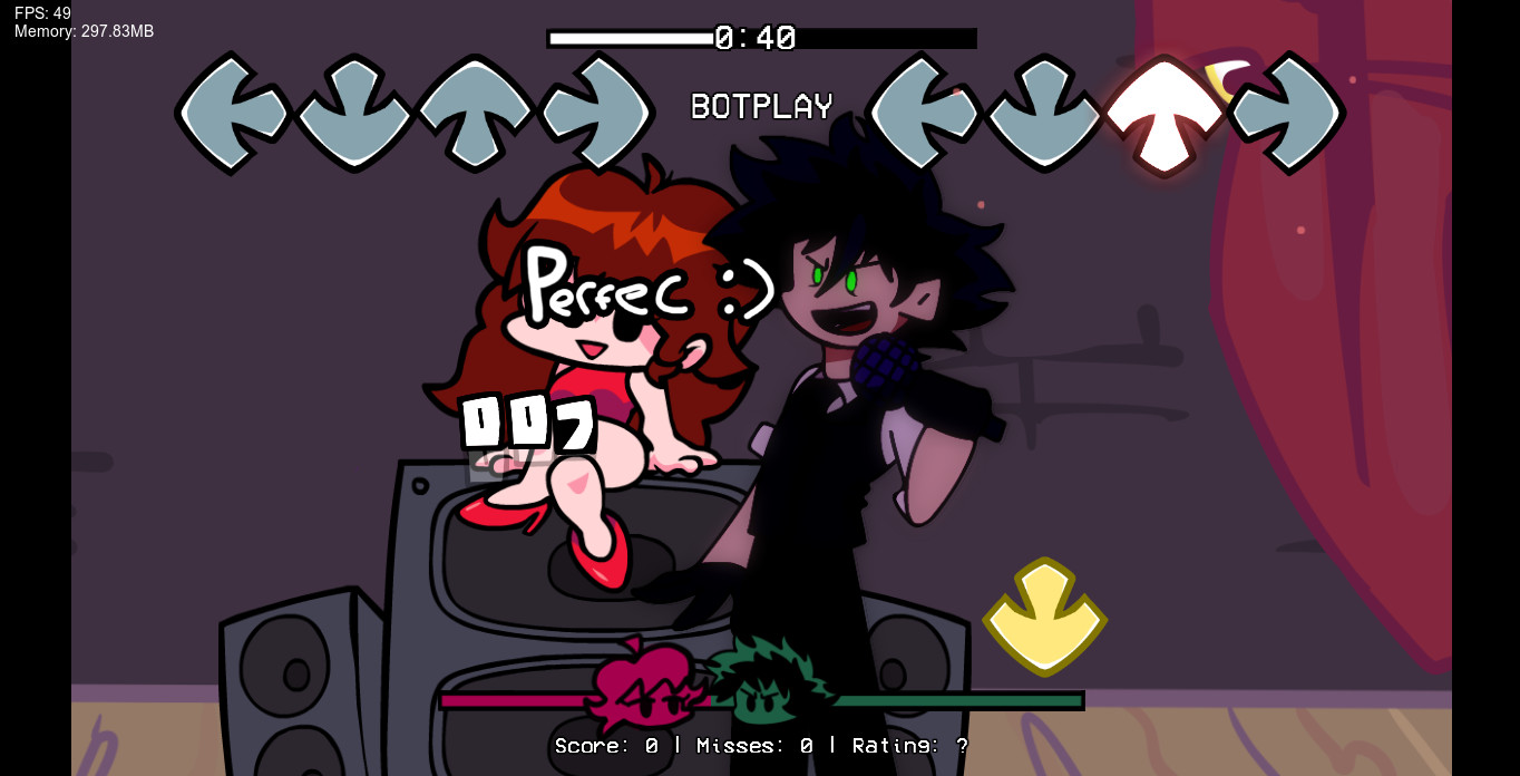 Playable Villain Deku Mod for Friday Night Funkin' | FNF Mods