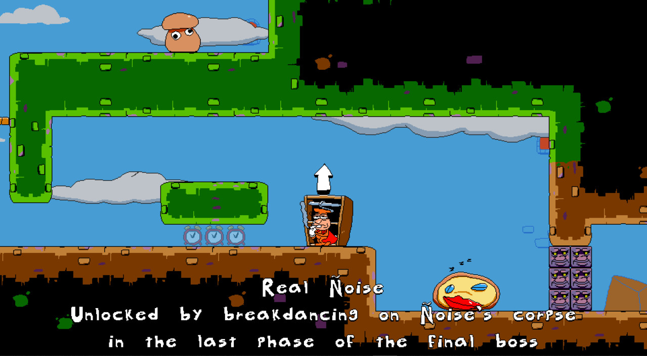 The ñoise over doise Mod for Pizza Tower | PT Mods