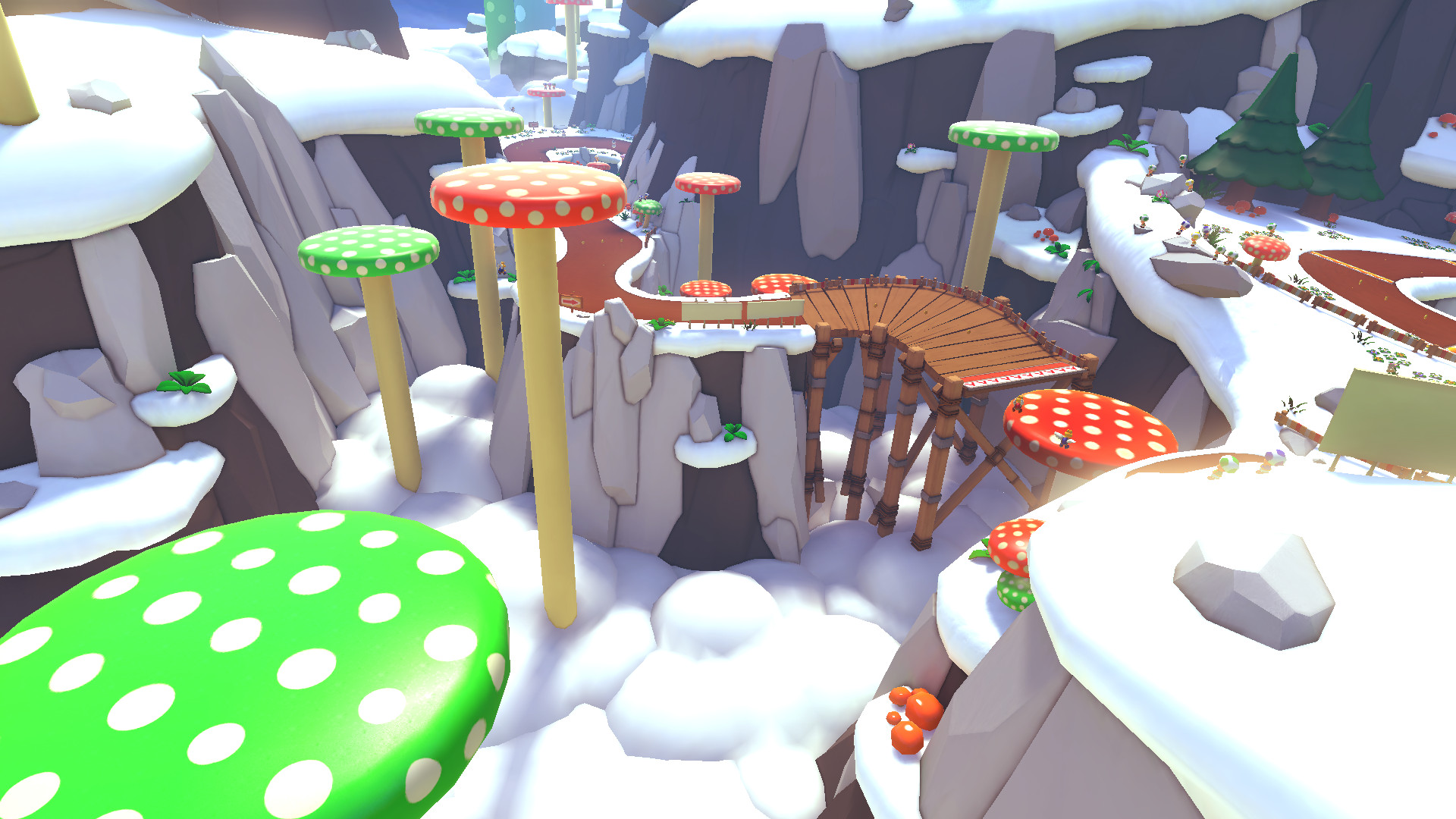 Winter Gorge Mod for Mario Kart 8 Deluxe | MK8D Mods