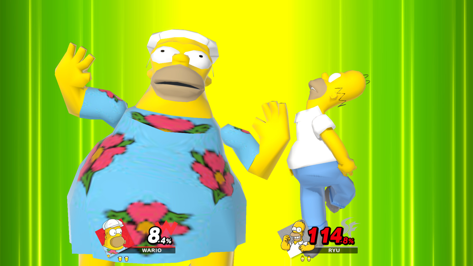 Homer Simpson (Muumuu) Mod for Super Smash Bros. Ultimate | SSBU Mods