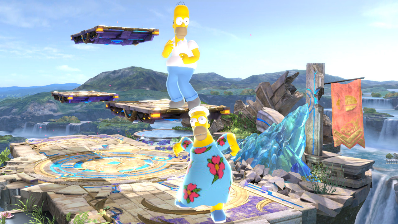 Homer Simpson (Muumuu) Mod for Super Smash Bros. Ultimate | SSBU Mods