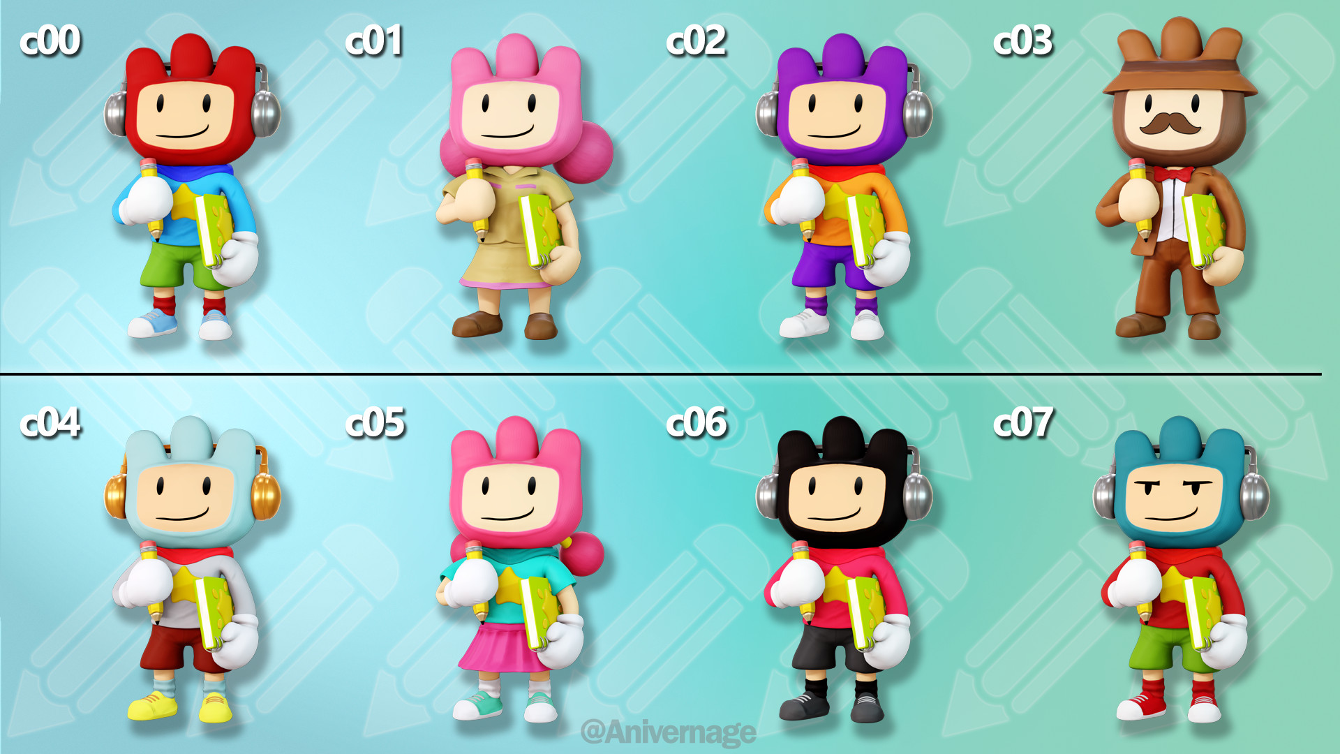 Maxwell (Scribblenauts) Mod for Super Smash Bros. Ultimate | SSBU Mods