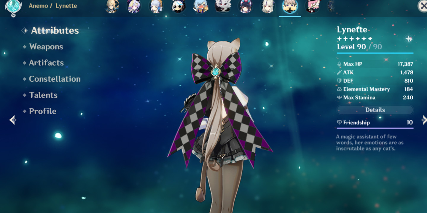 Lynette Ace Recolor Mod for Genshin Impact | GI Mods