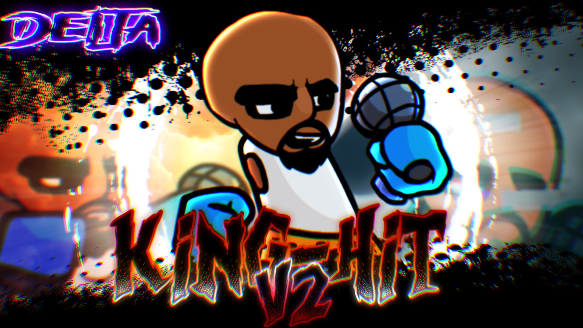 KING-HIT DELTA V2 [ FANCHART ] Mod for Friday Night Funkin' | FNF Mods