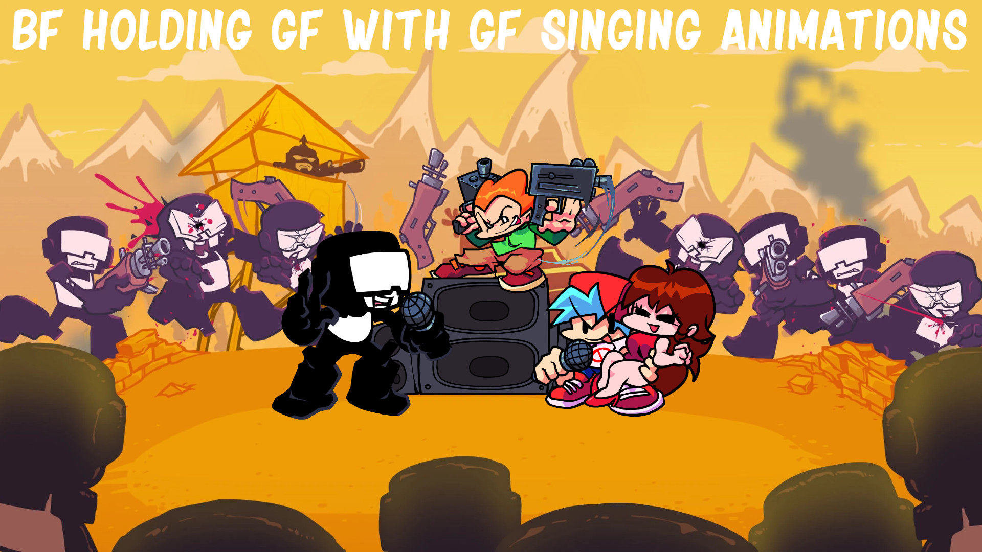 BF Holding GF with GF Singing Animations + FLA Mod for Friday Night ...