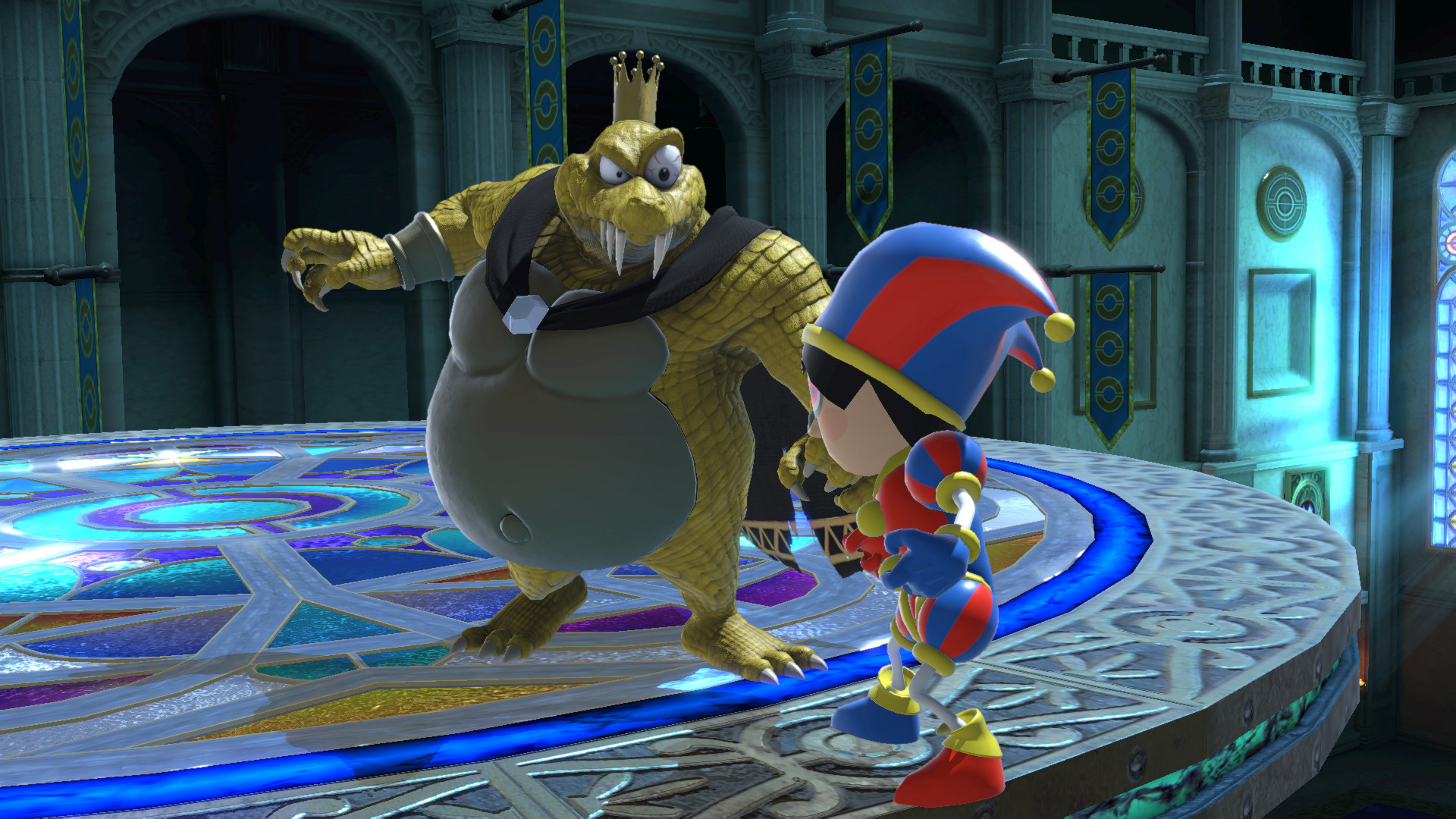 Pomni (The Amazing Digital Circus) Mii Costume Mod for Super Smash Bros ...