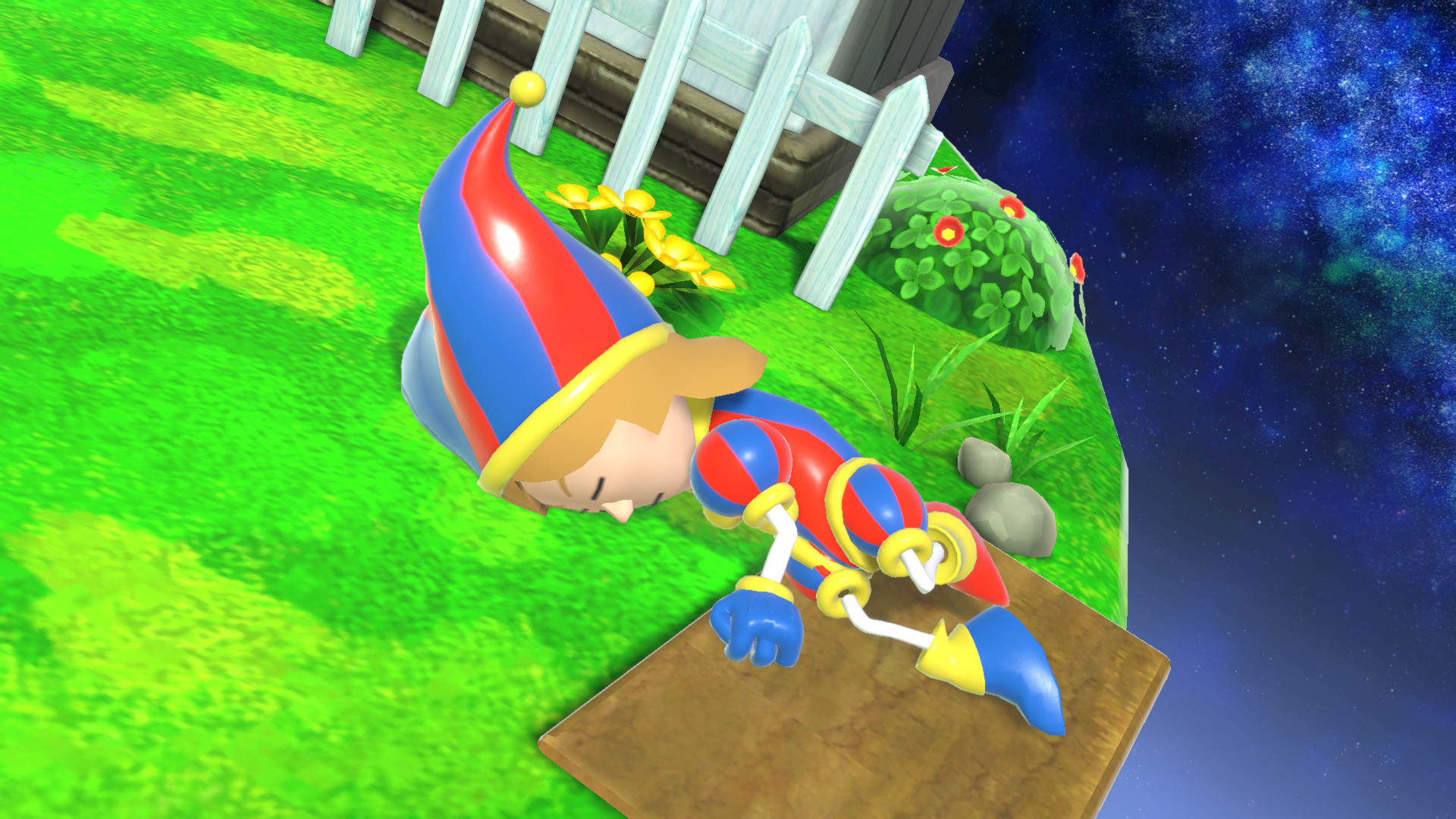 Pomni (The Amazing Digital Circus) Mii Costume Mod for Super Smash Bros ...