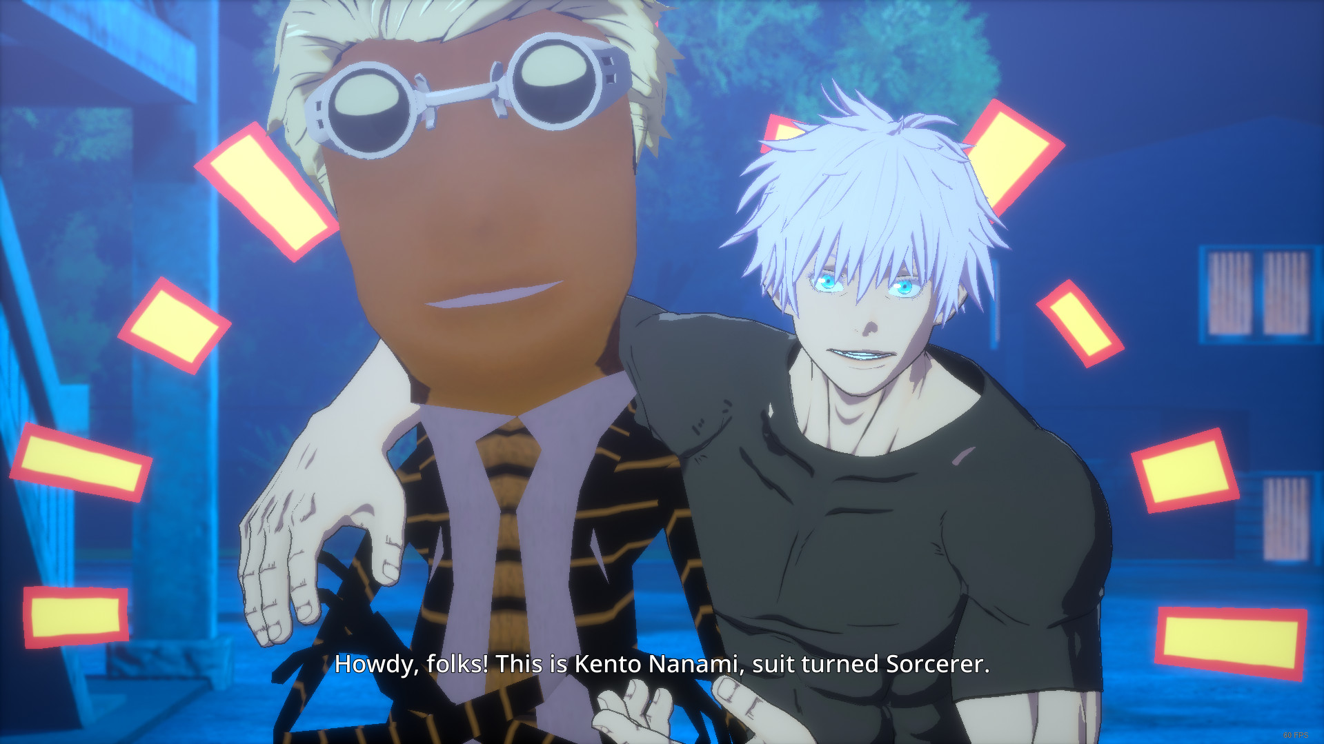 Manga Outfit Gojo (Adult) Mod for Jujutsu Kaisen: Cursed Clash | JJKCC Mods