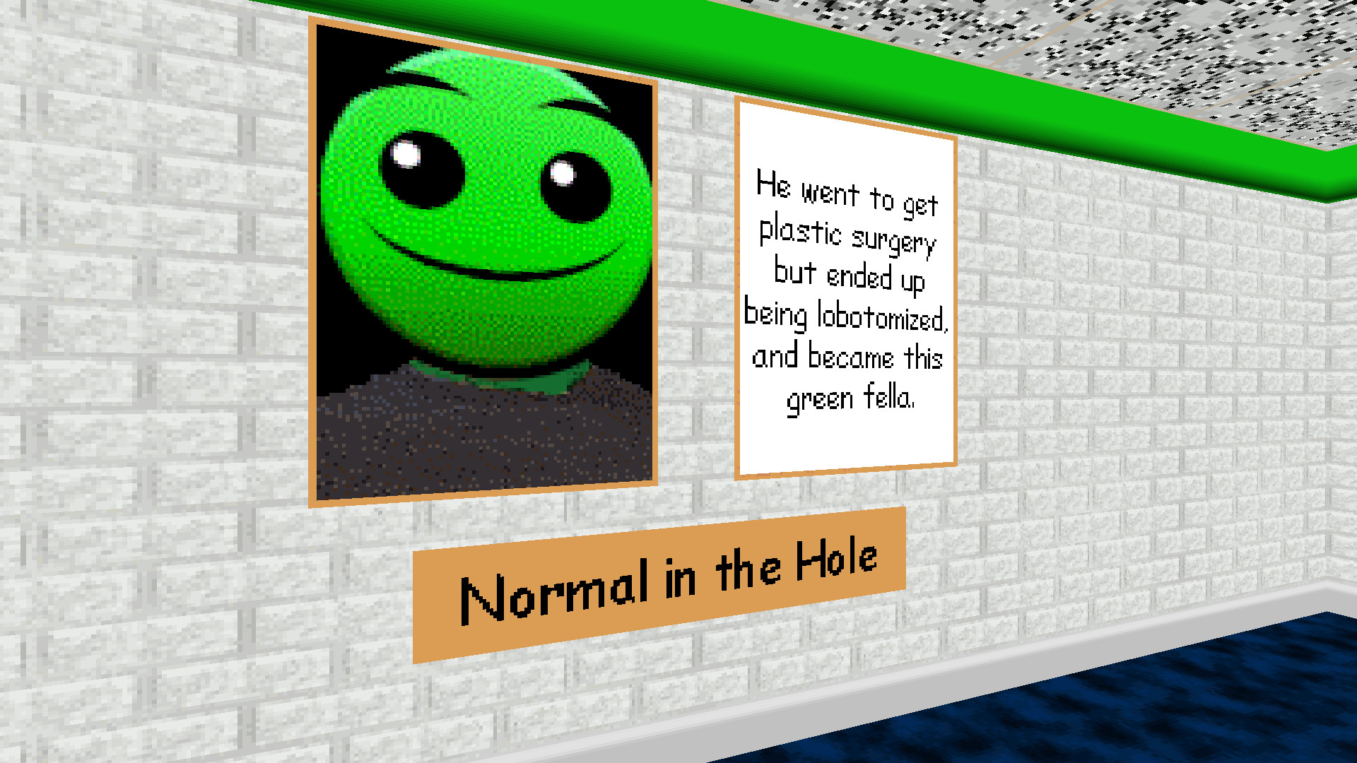Normal of the Hole (Texture Pack) Mod for Baldi's Basics | Baldi Mods