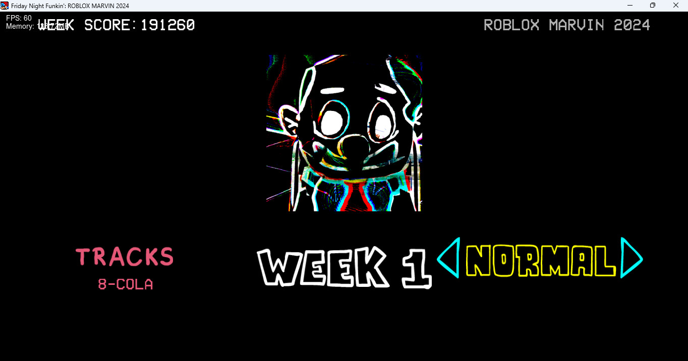 SML Movie: 8-COLA - ROBLOX MARVIN 1-SHOT Mod for Friday Night Funkin ...