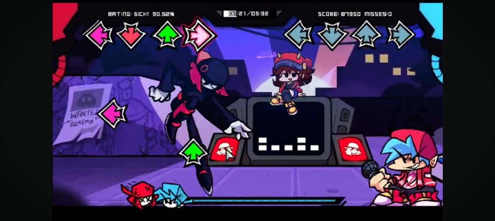 HOTLINE 024:THE SAKURA MIX FANMADE BUILD Mod for Friday Night Funkin ...