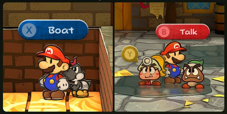 Alternate Button Prompts: Playstation and Xbox Mod for Paper Mario: The ...