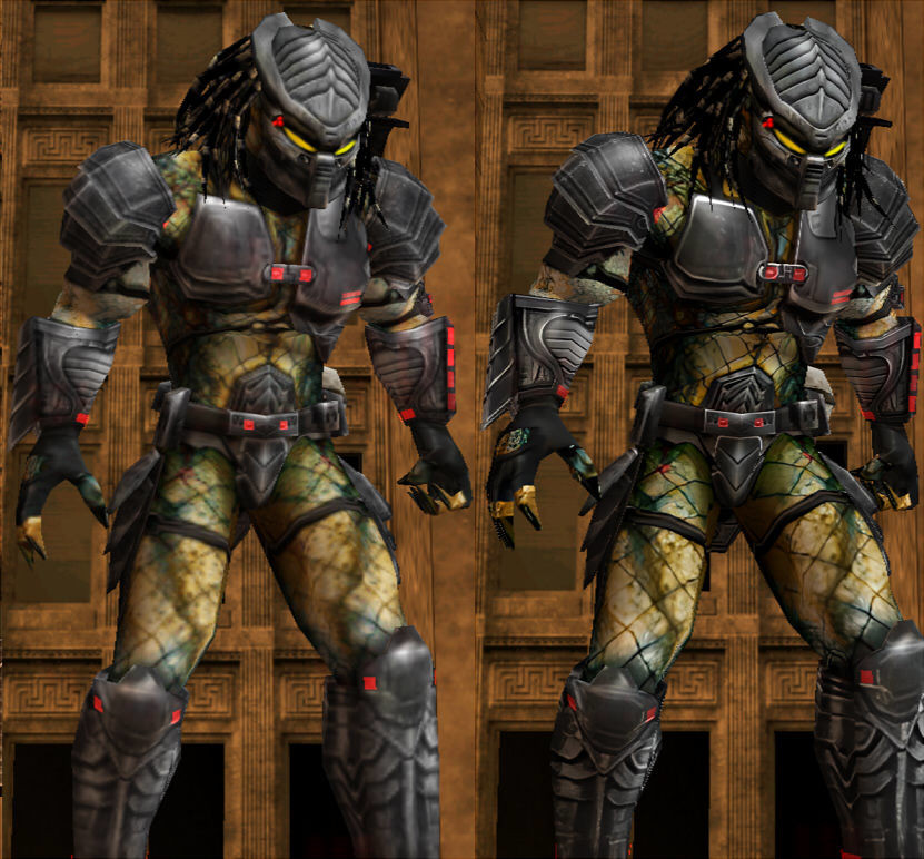 Higher Rez Default Costumes Mod for Predator: Concrete Jungle | P:CJ Mods