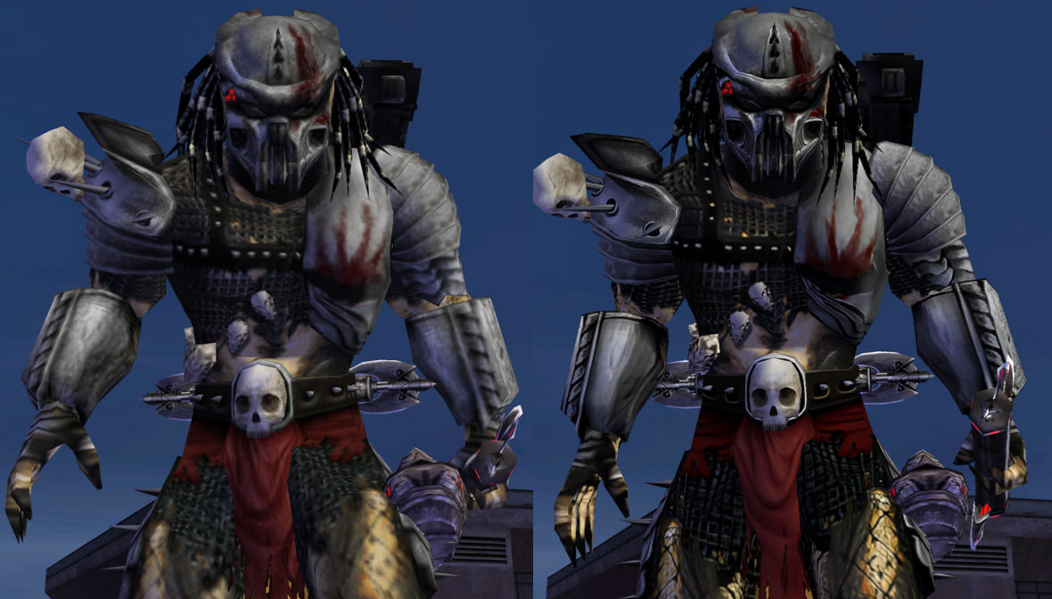Higher Rez Default Costumes Mod for Predator: Concrete Jungle | P:CJ Mods