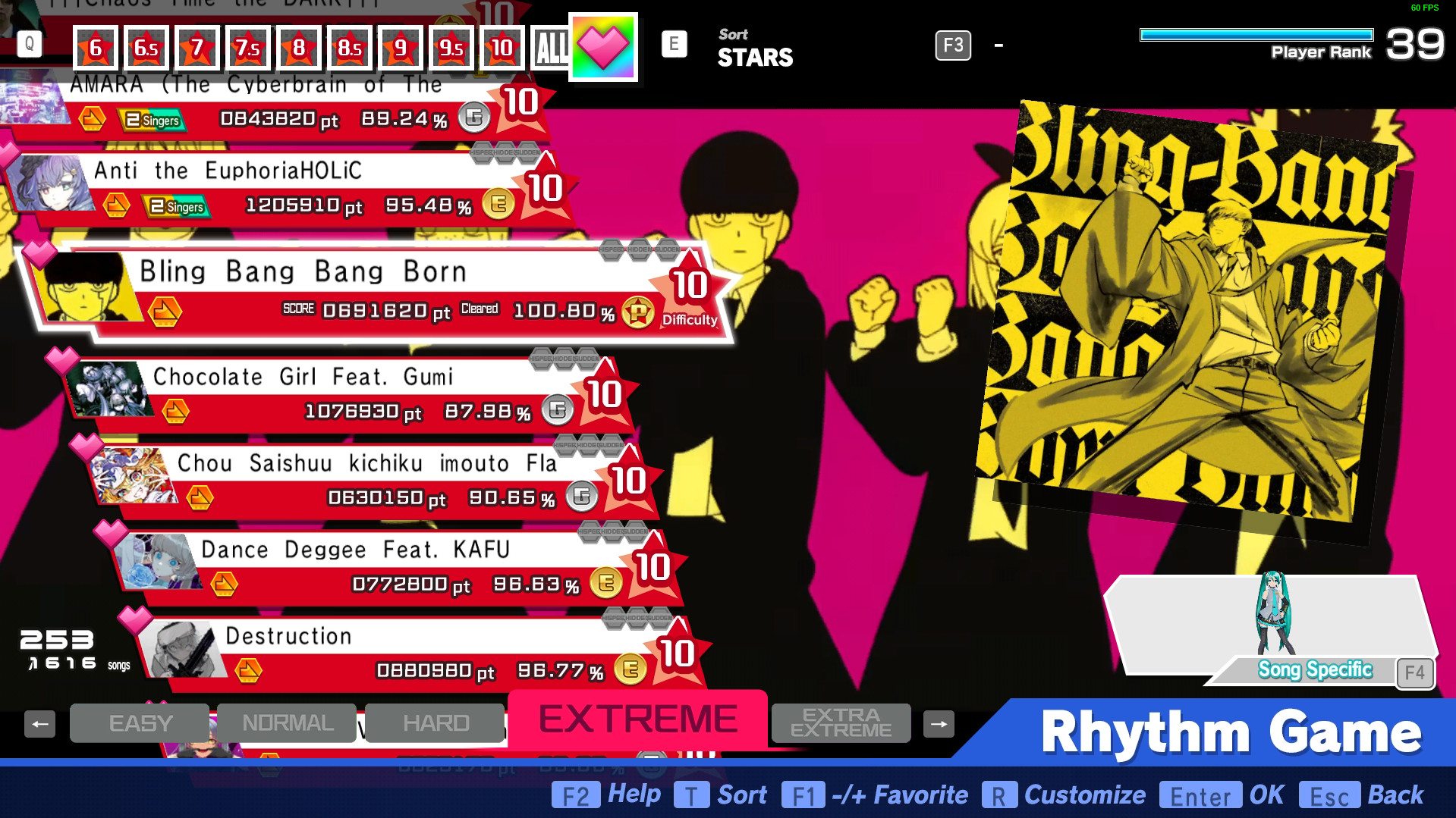 Budz's song pack Mod for Hatsune Miku: Project DIVA Mega Mix+ | PDMegaMix+ Mods