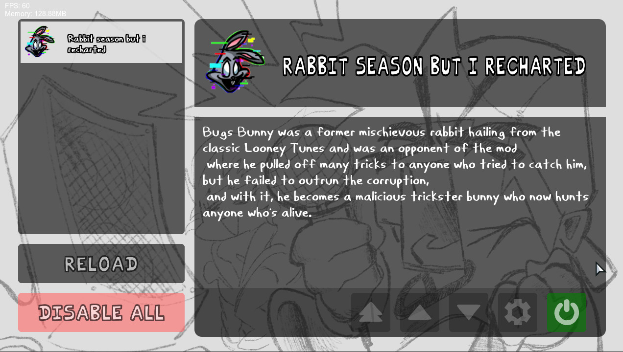 Fnf Rabbit Season But I charted Mod for Friday Night Funkin' | FNF Mods