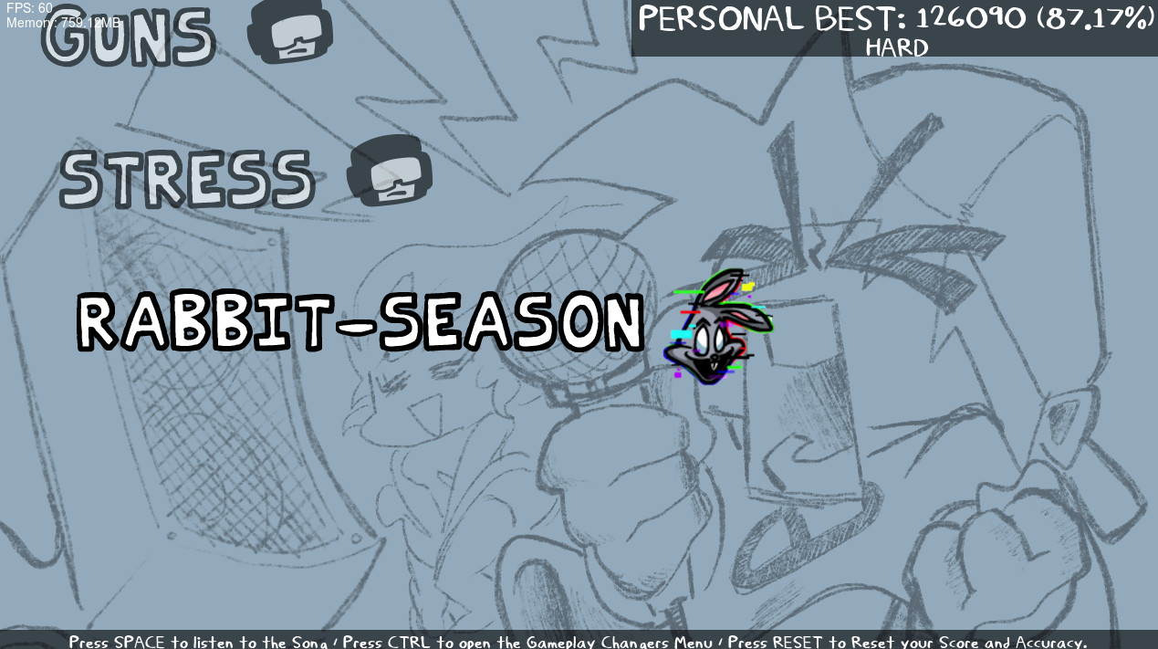 Fnf Rabbit Season But I charted Mod for Friday Night Funkin' | FNF Mods