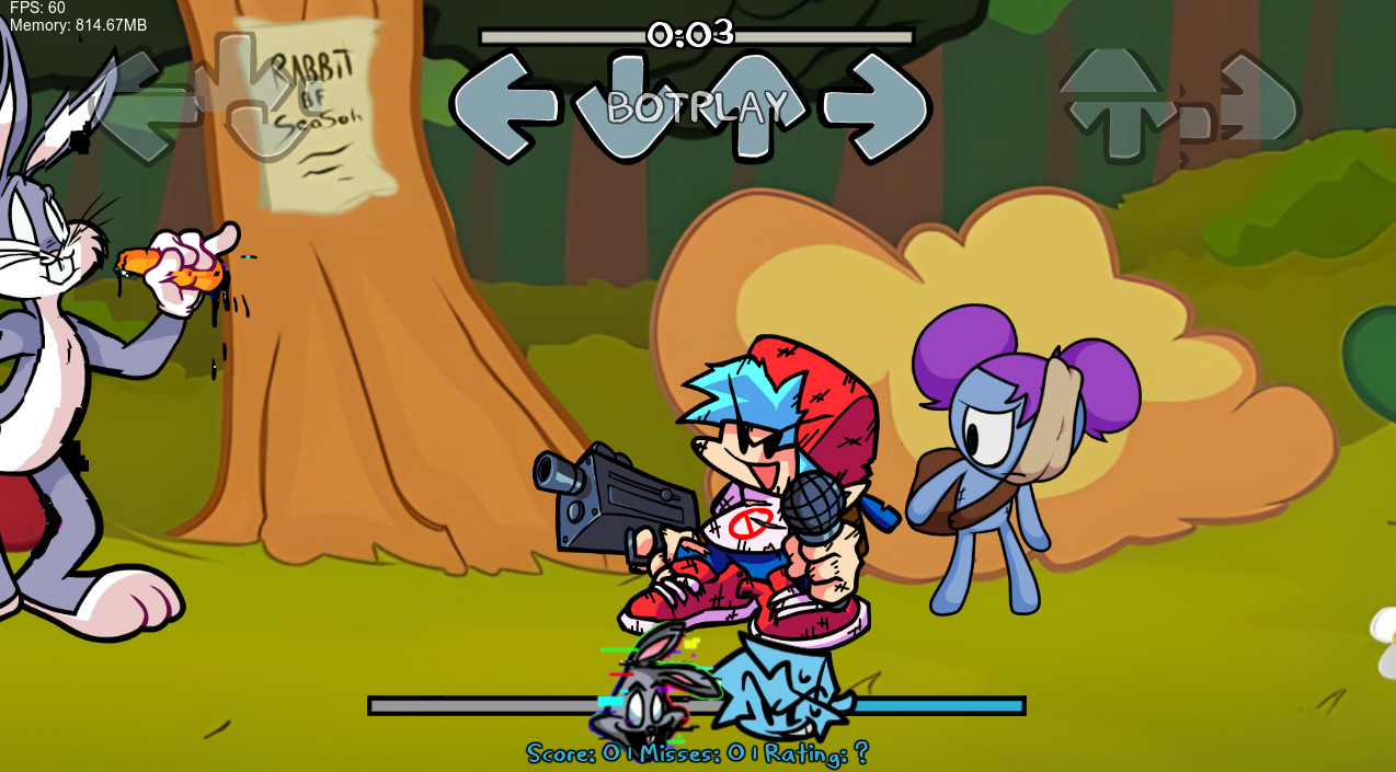 Fnf Rabbit Season But I charted Mod for Friday Night Funkin' | FNF Mods