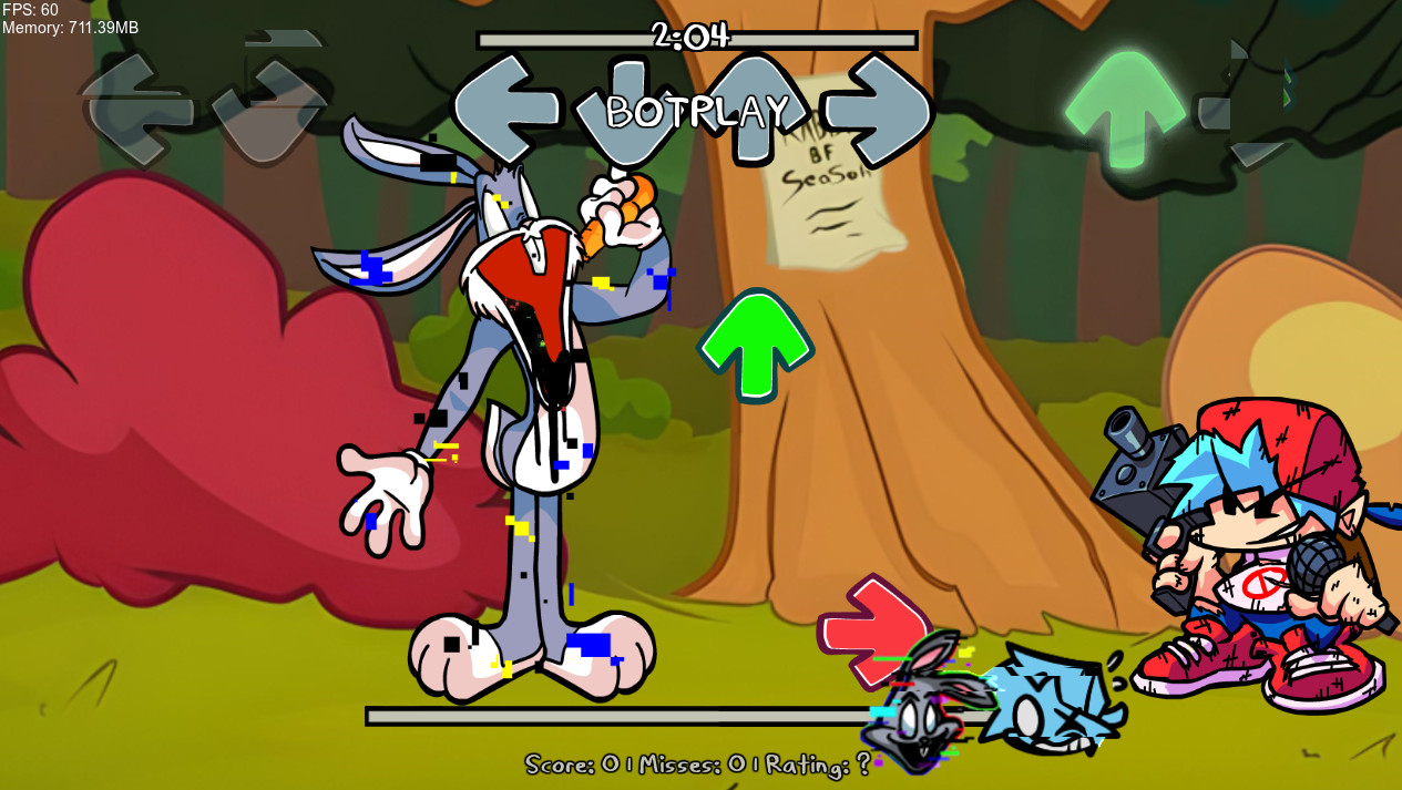 Fnf Rabbit Season But I charted Mod for Friday Night Funkin' | FNF Mods