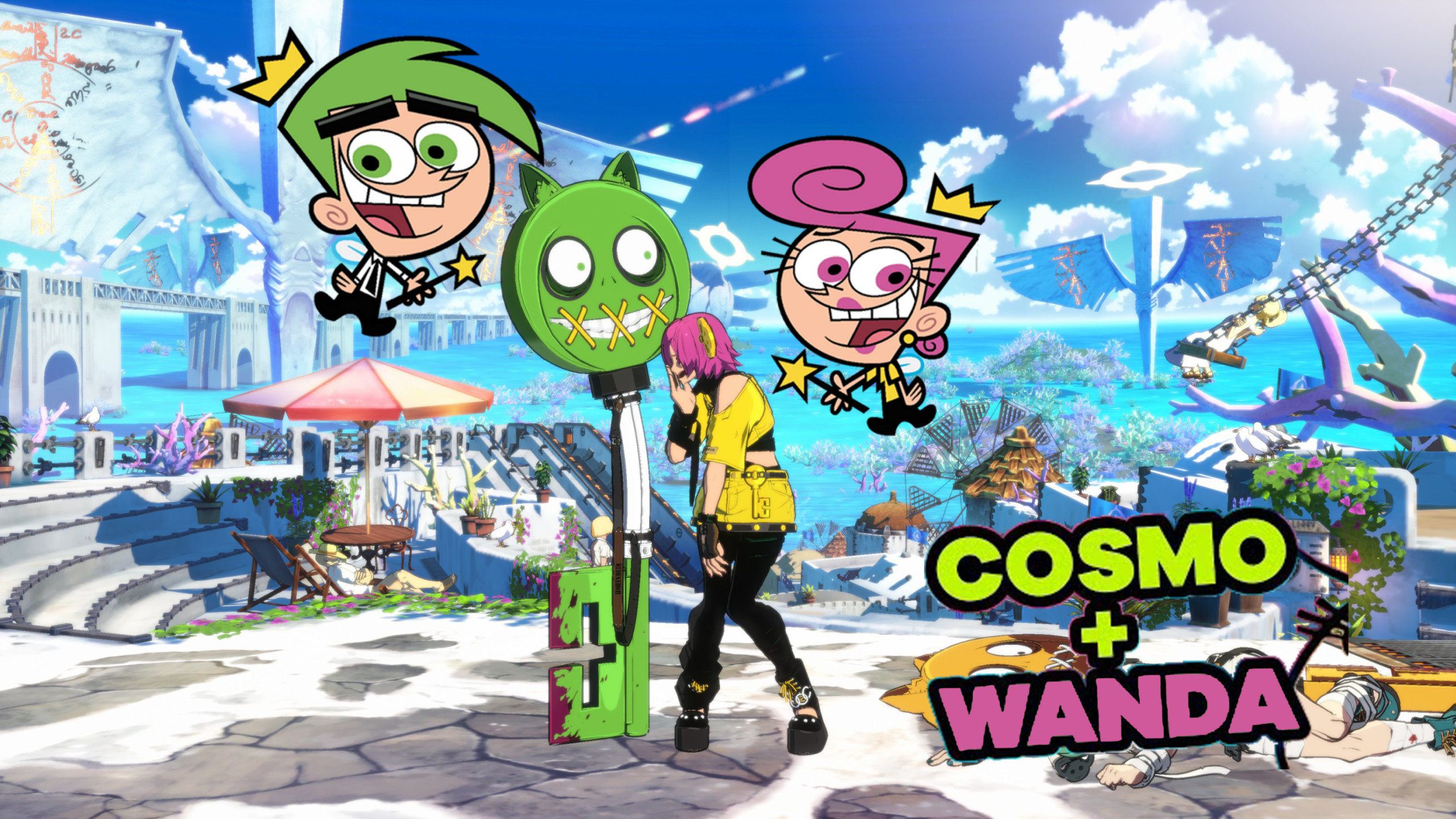 Wanda & Cosmo as Aba & Paracelsus Mod for GUILTY GEAR -STRIVE- | GGST Mods