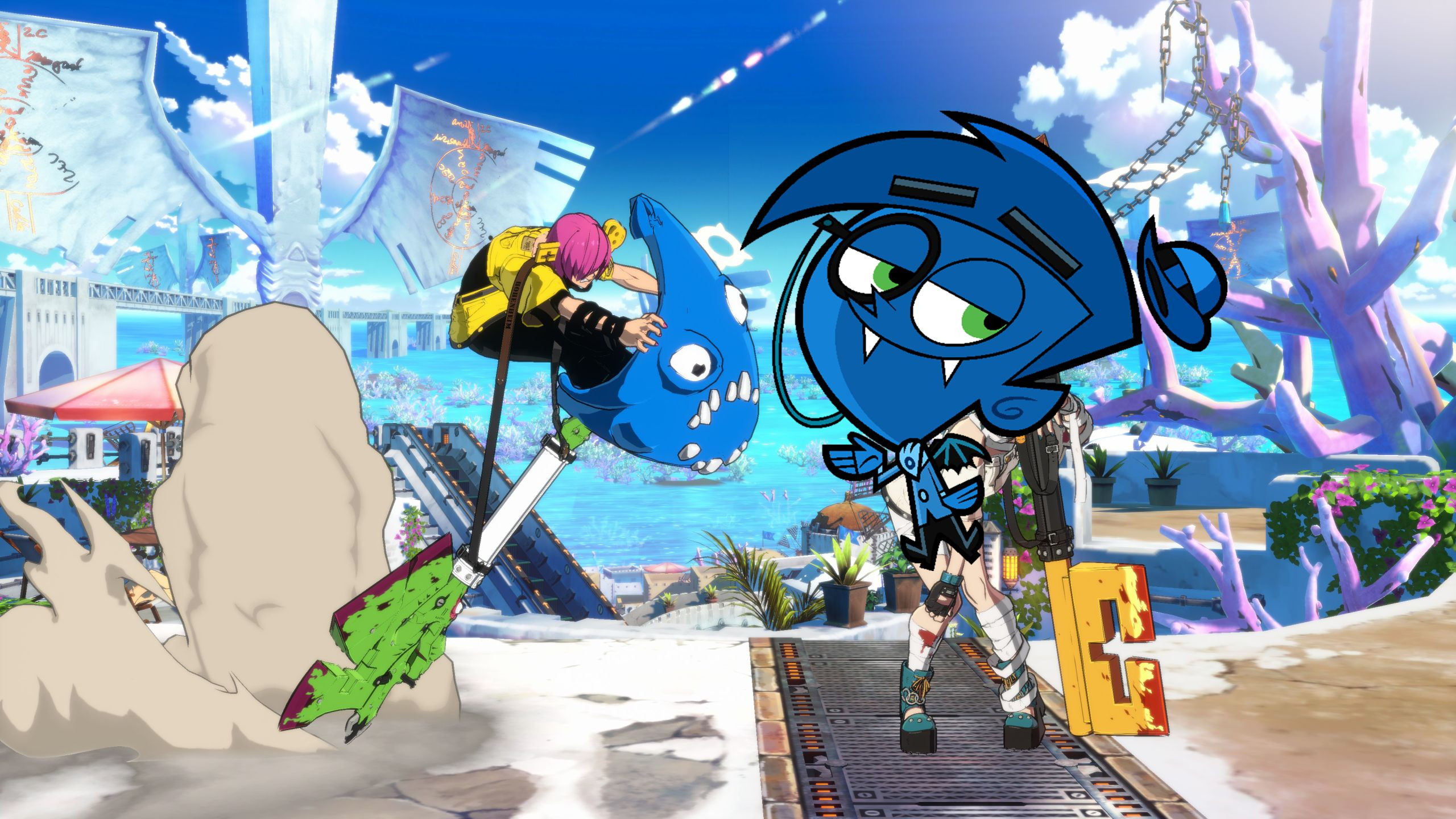 Wanda & Cosmo as Aba & Paracelsus Mod for GUILTY GEAR -STRIVE- | GGST Mods