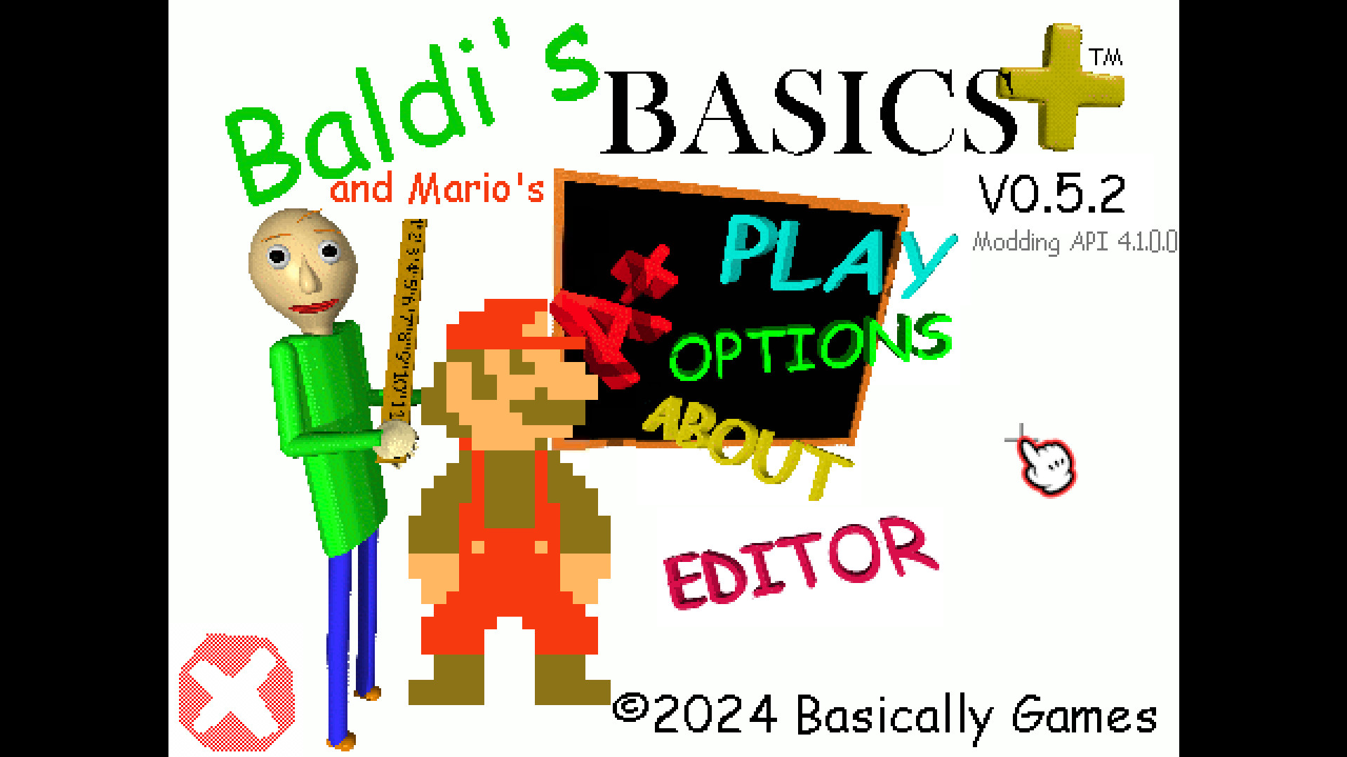 Baldi and Mario's Basics Deluxe Mod for Baldi's Basics | Baldi Mods