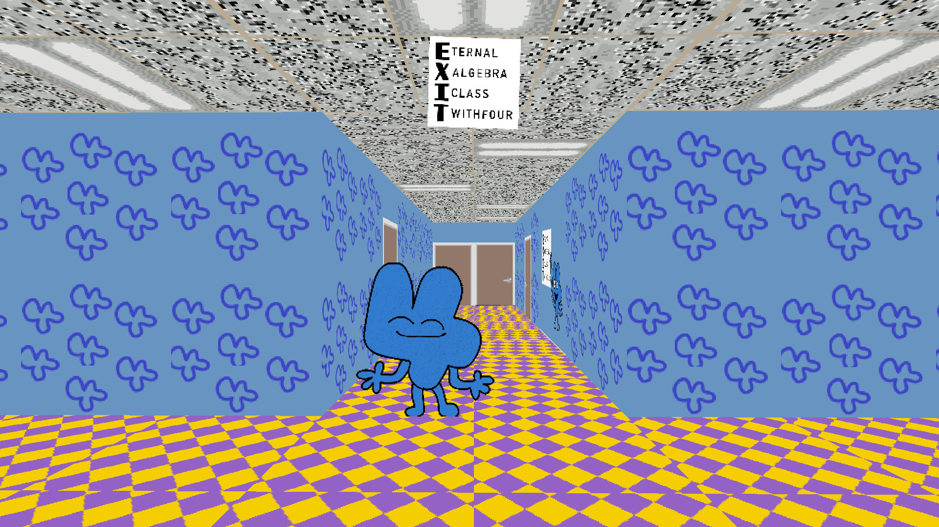 Four's Amazing Algebraic Antics Mod for Baldi's Basics | Baldi Mods