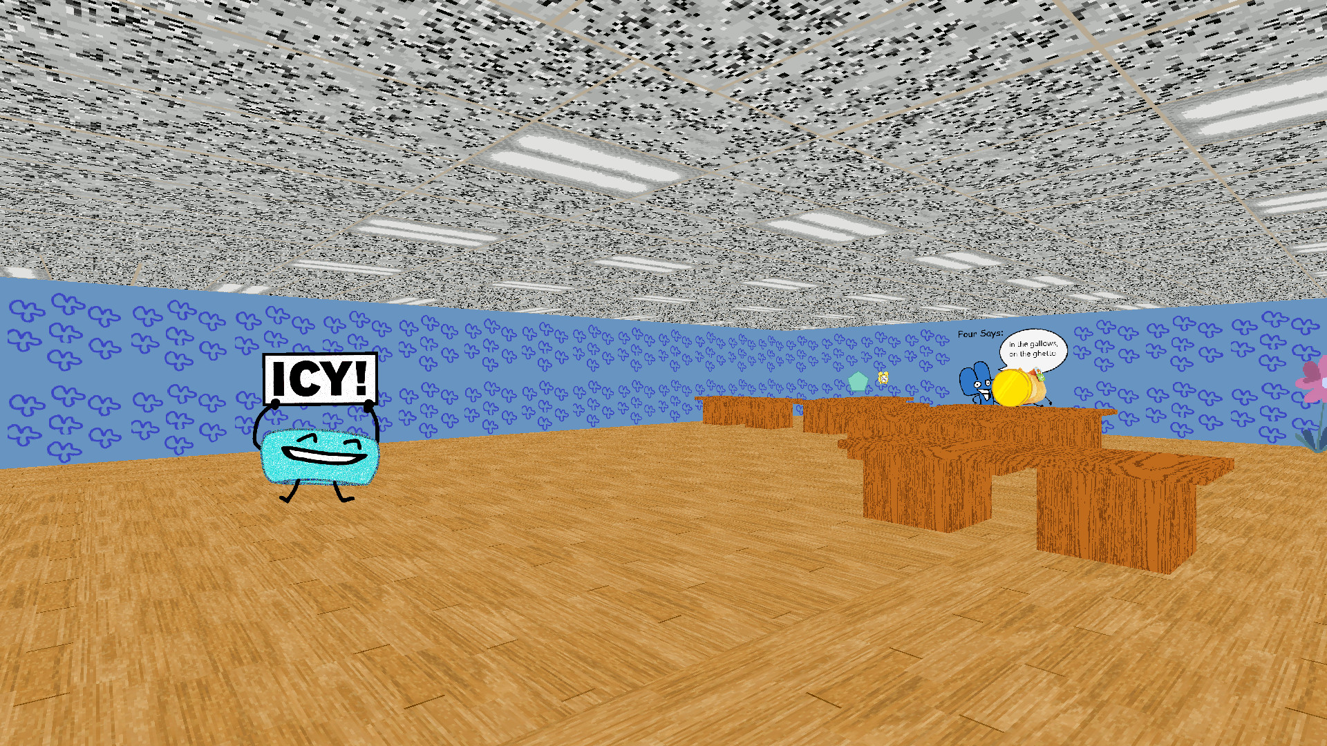 Four's Amazing Algebraic Antics Mod for Baldi's Basics | Baldi Mods